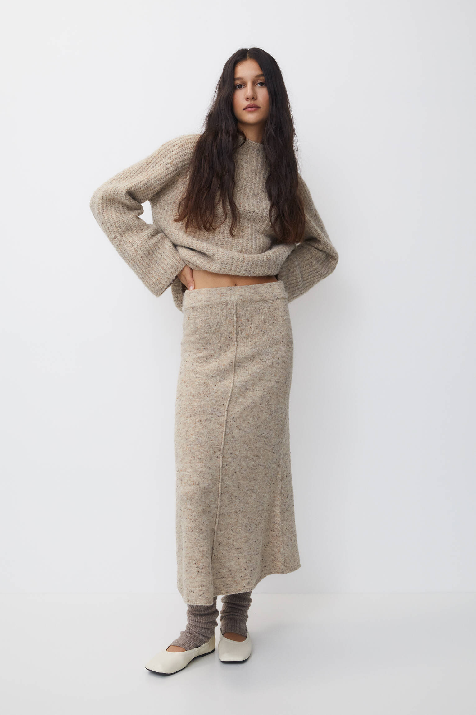 Jupe Midi Pull&Bear | Modalova