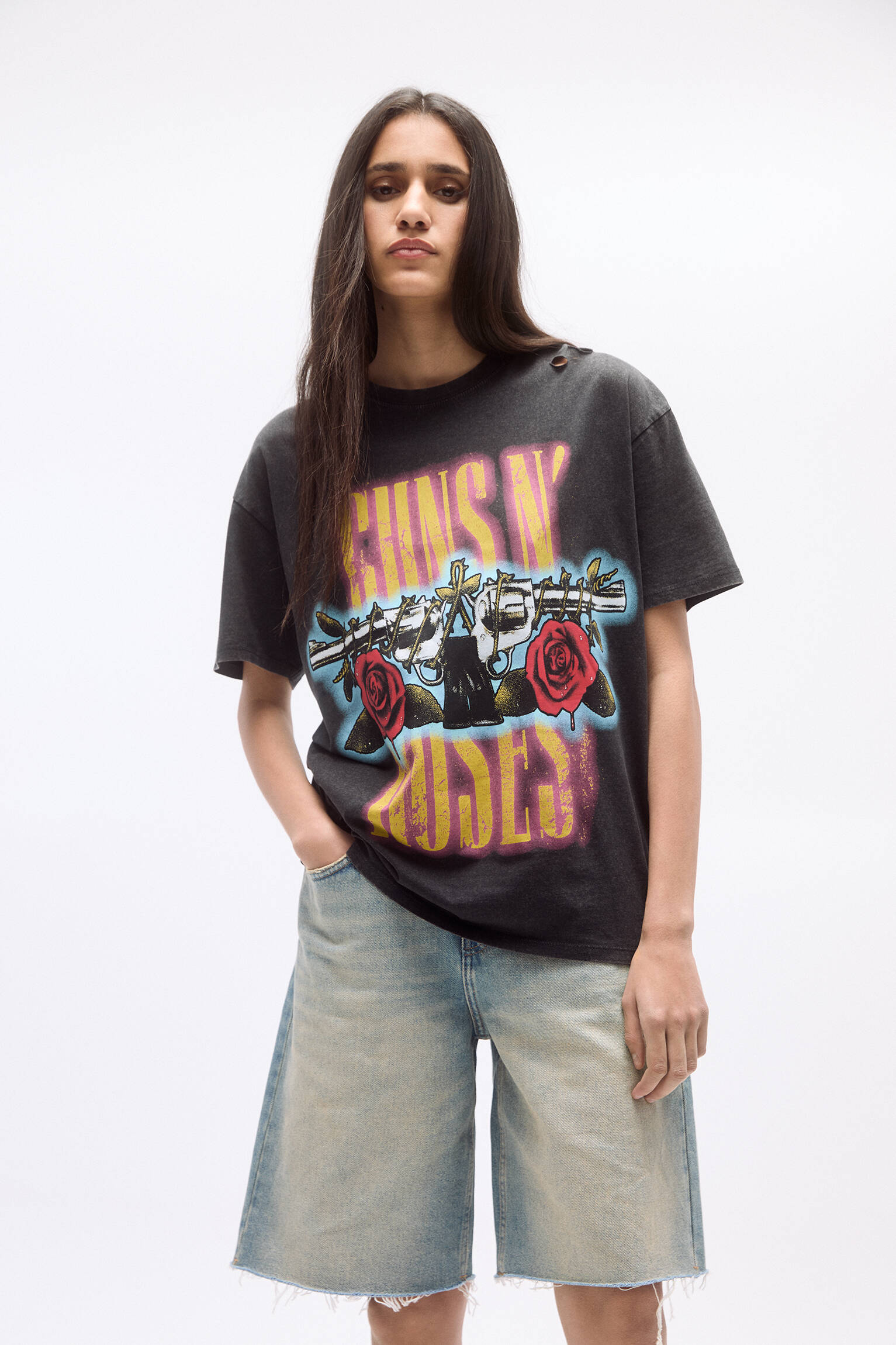 Guns N’ Roses short sleeve T-shirt - pull&bear
