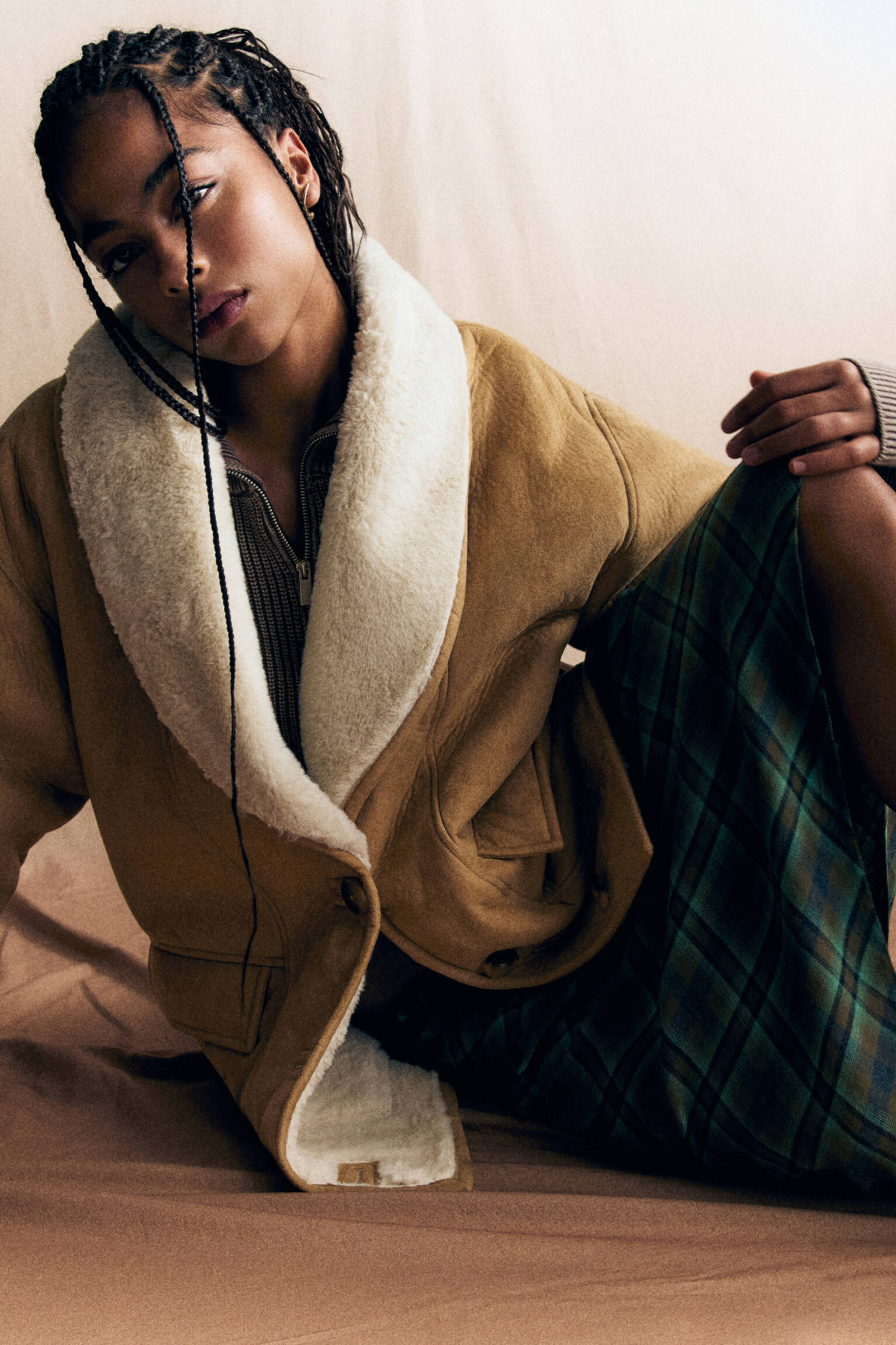 Double-faced coat - PULL&BEAR