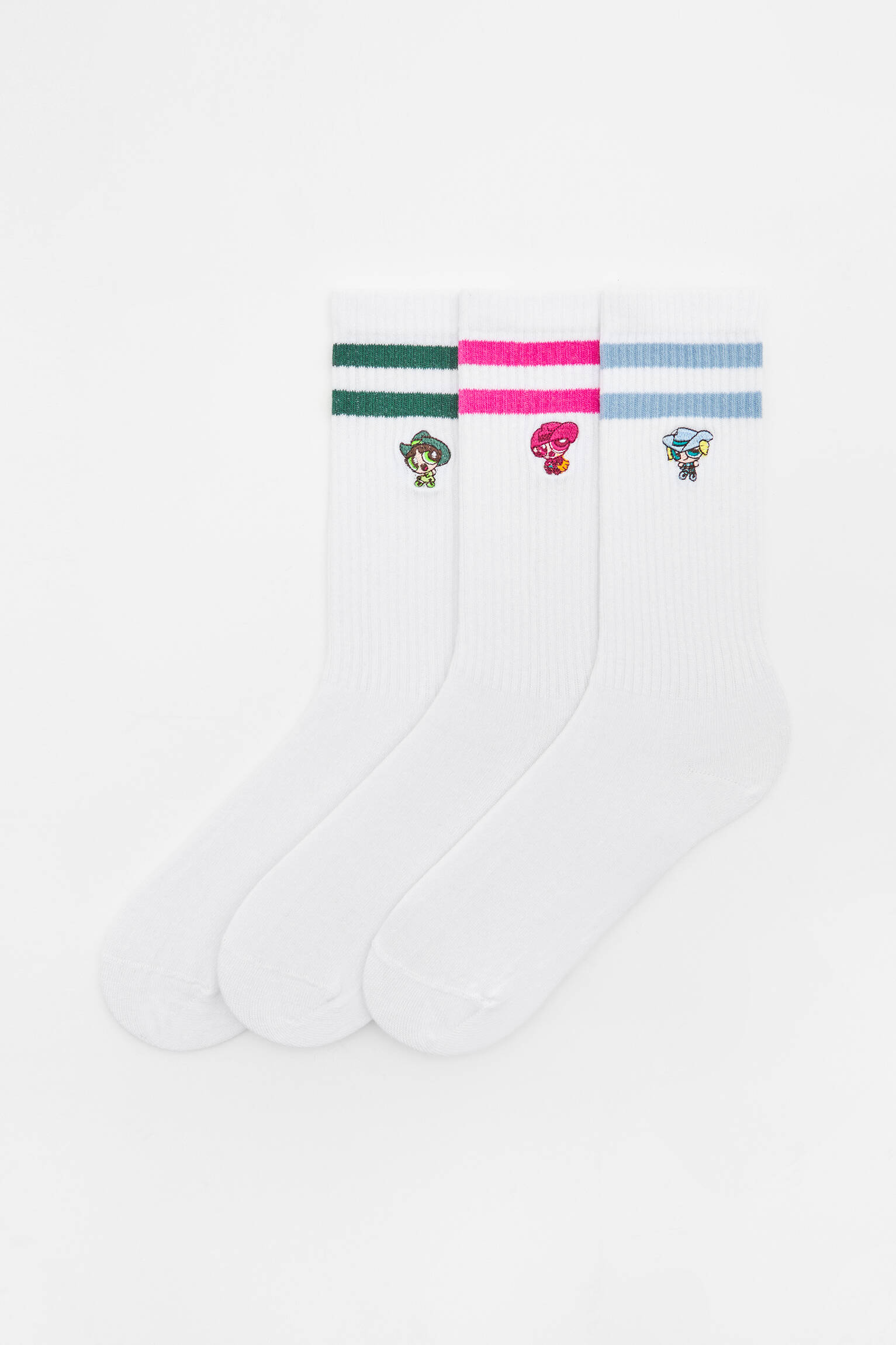 Pack of 3 pairs of Las Supernenas socks - PULL&BEAR