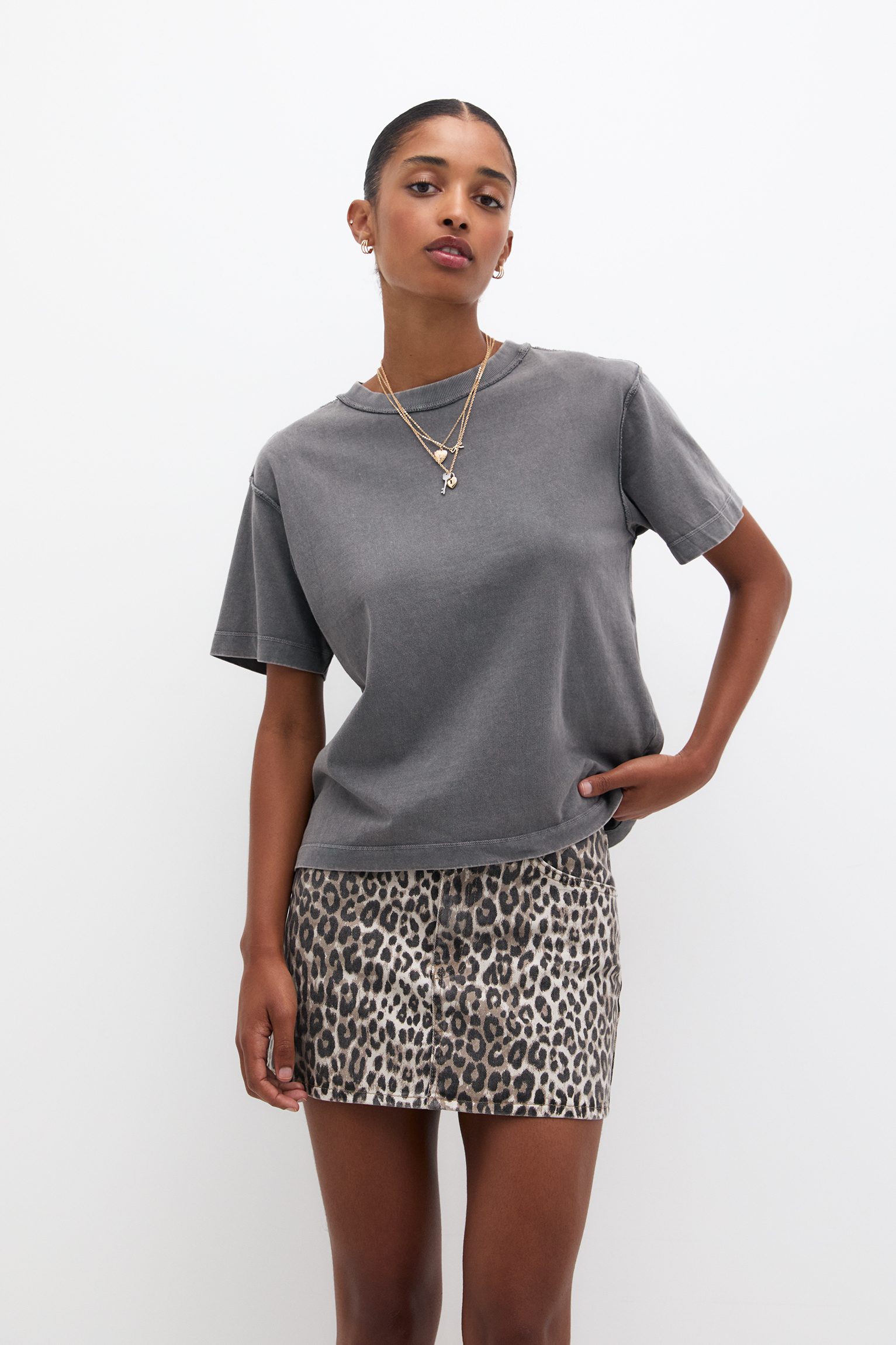 Playeras oversize para mujer | PULL&BEAR