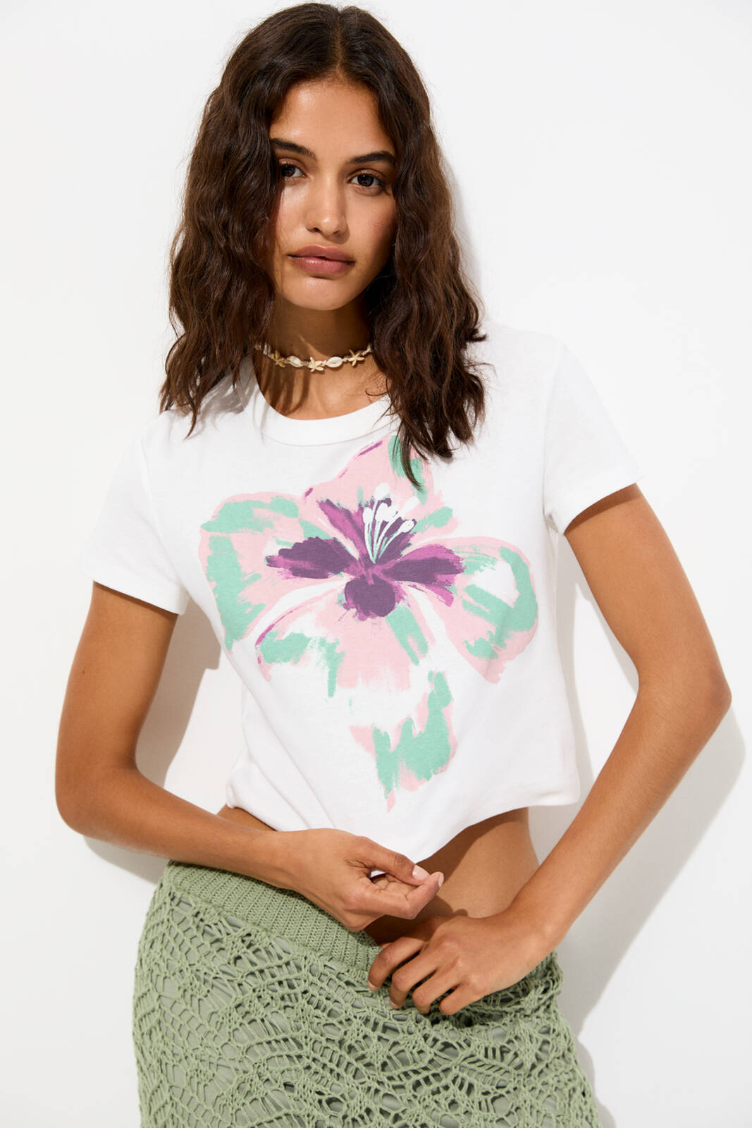 Short Sleeves - T-shirts - Clothing - Woman - PULL&BEAR Australia