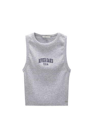 River Oaks tank top - PULL&BEAR