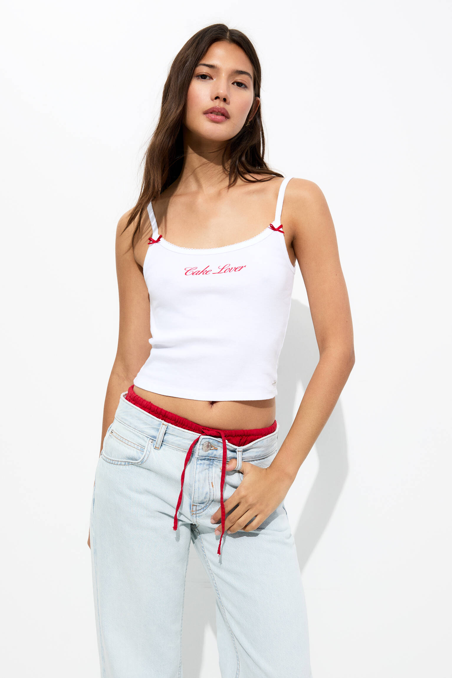 Strappy top with ties - PULL&BEAR