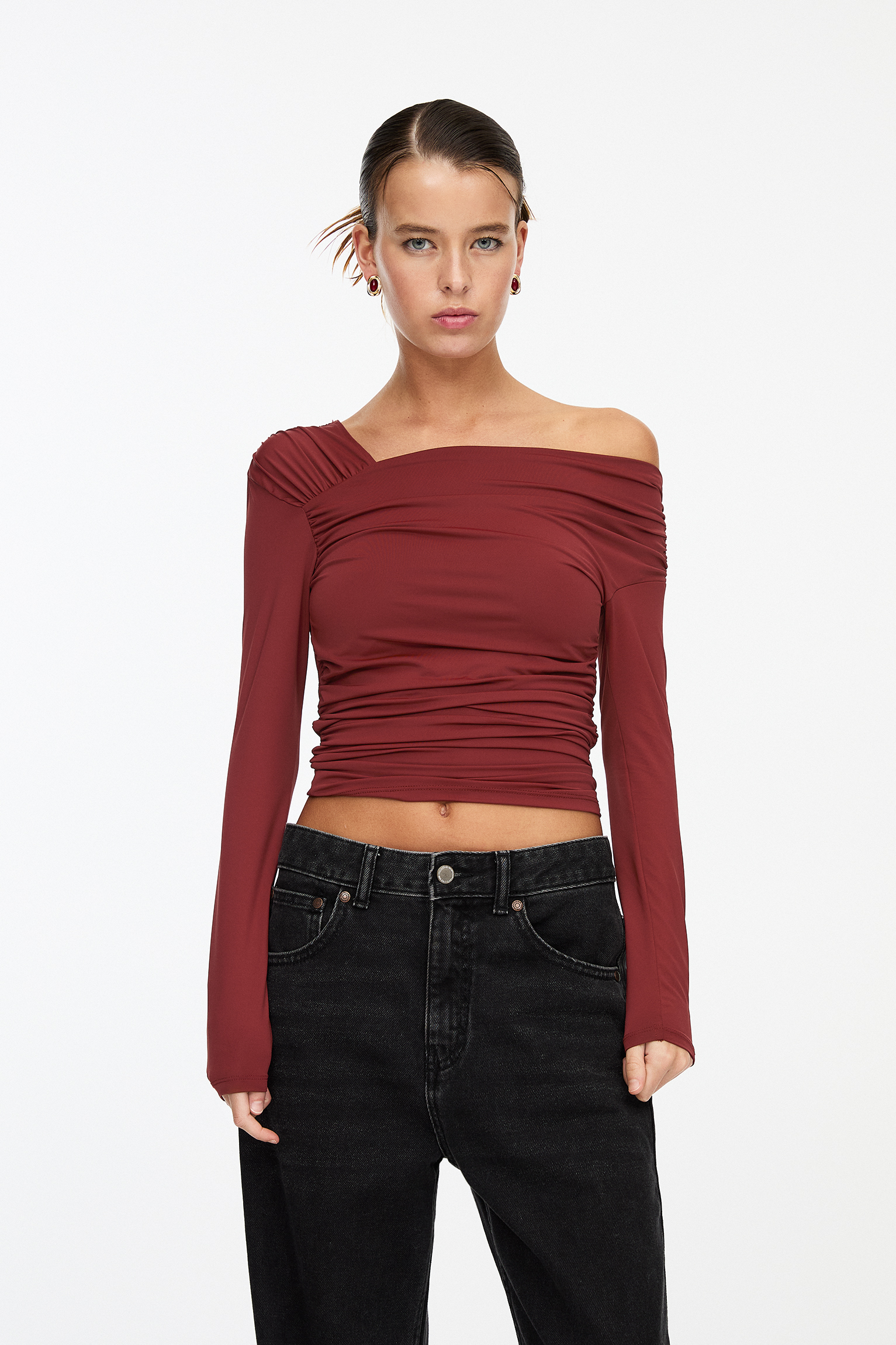 Women’s Long Sleeve Tops | PULL&BEAR