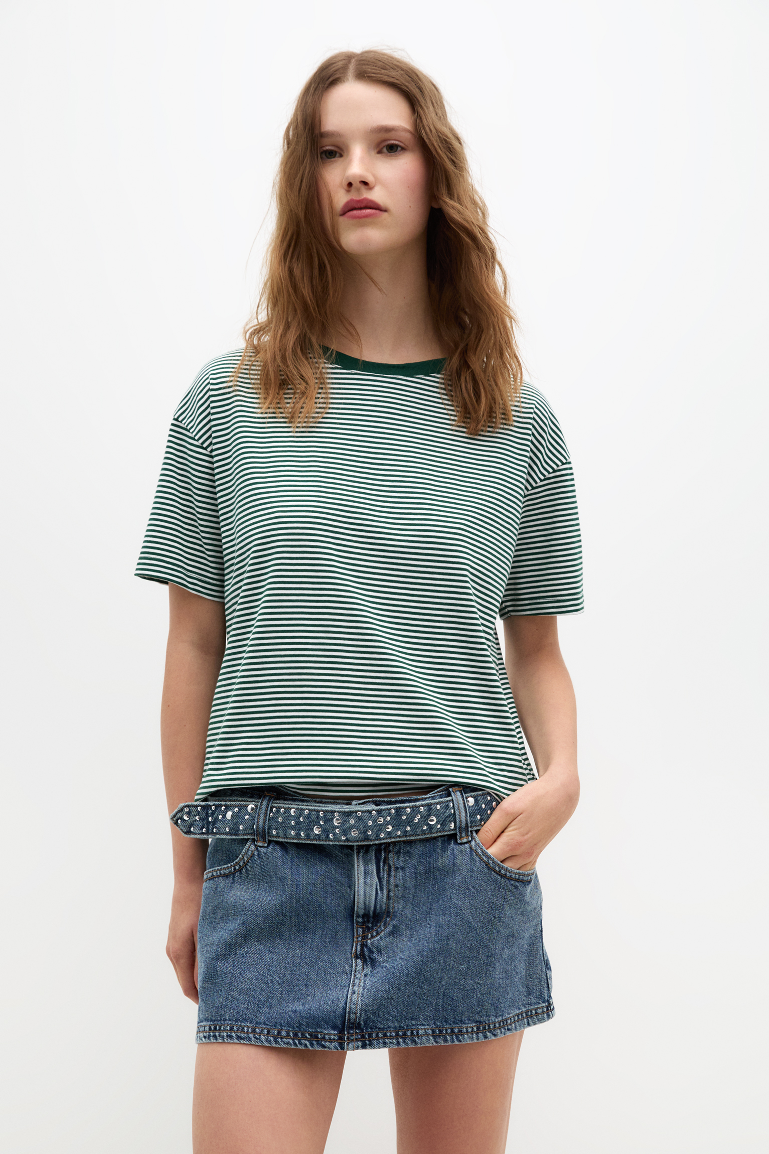 Playeras oversize para mujer | PULL&BEAR