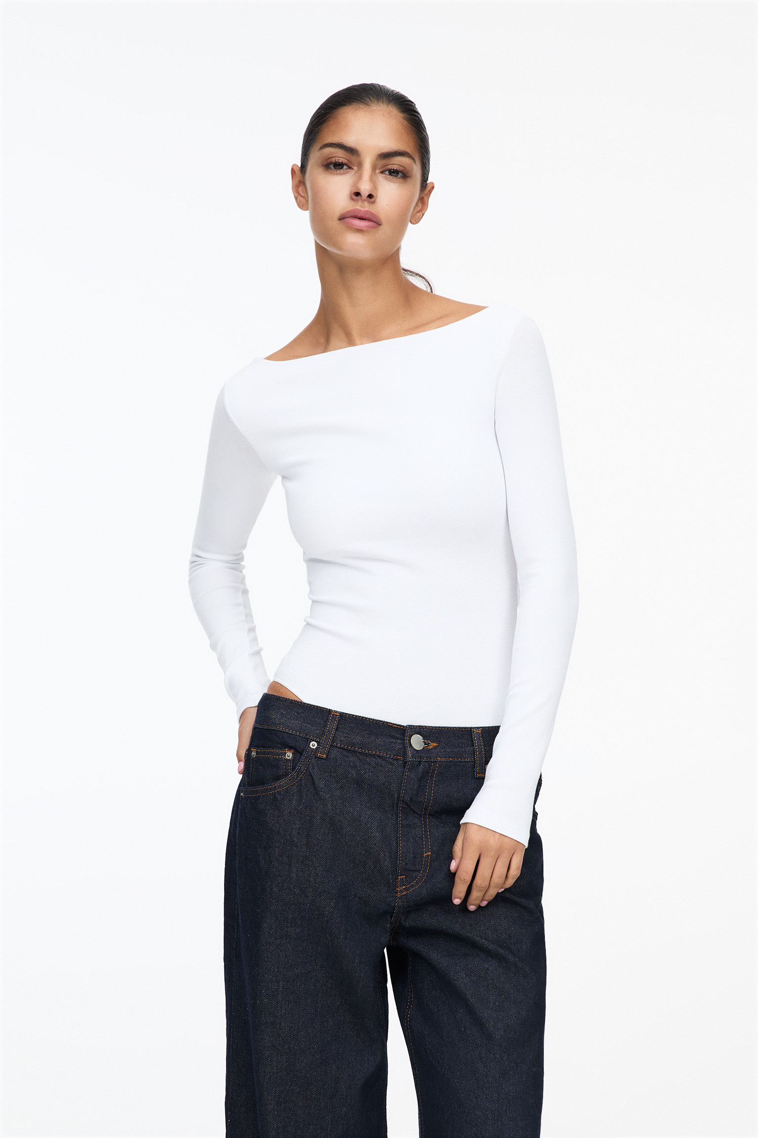 Women’s Long Sleeve Tops | PULL&BEAR