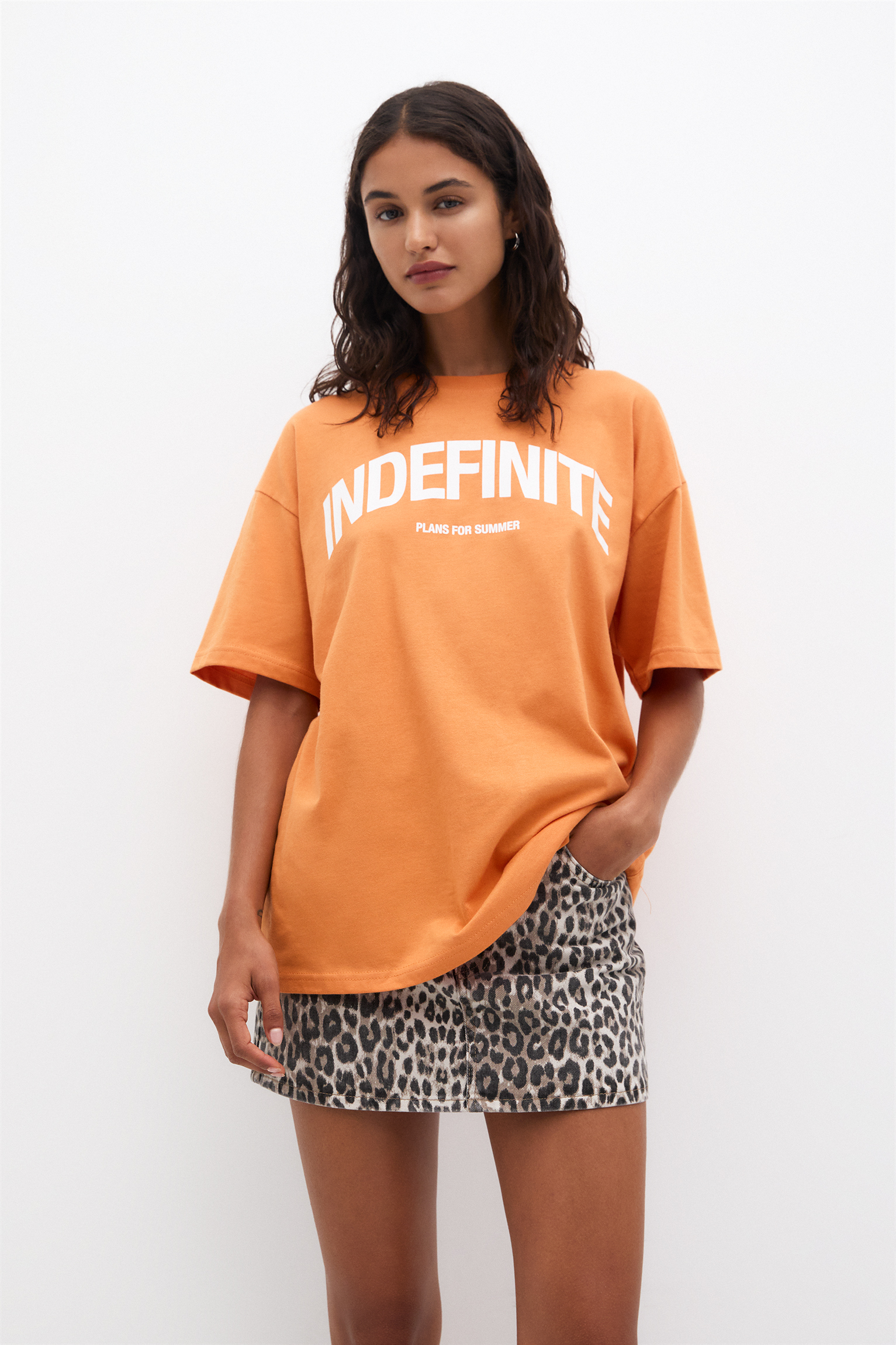 Playeras oversize para mujer | PULL&BEAR