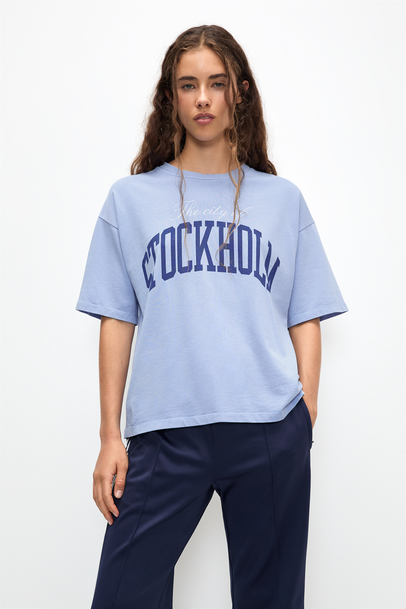 Playeras oversize para mujer | PULL&BEAR