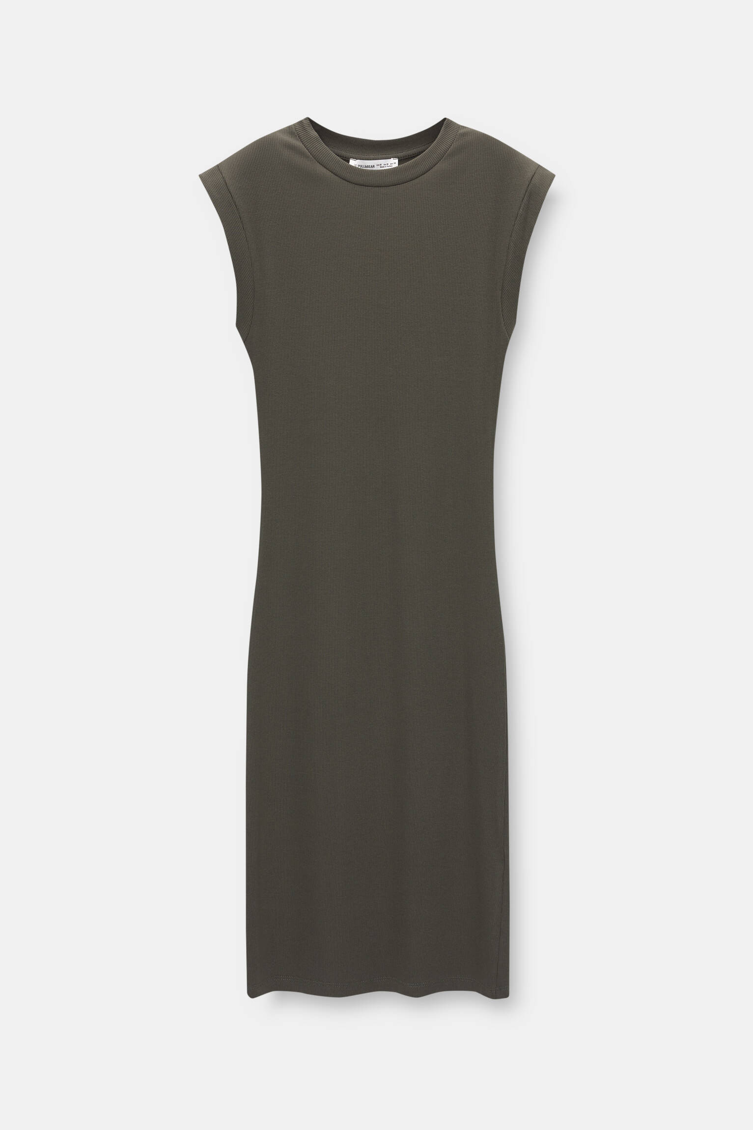 Vestido midi manga sisa - PULL&BEAR