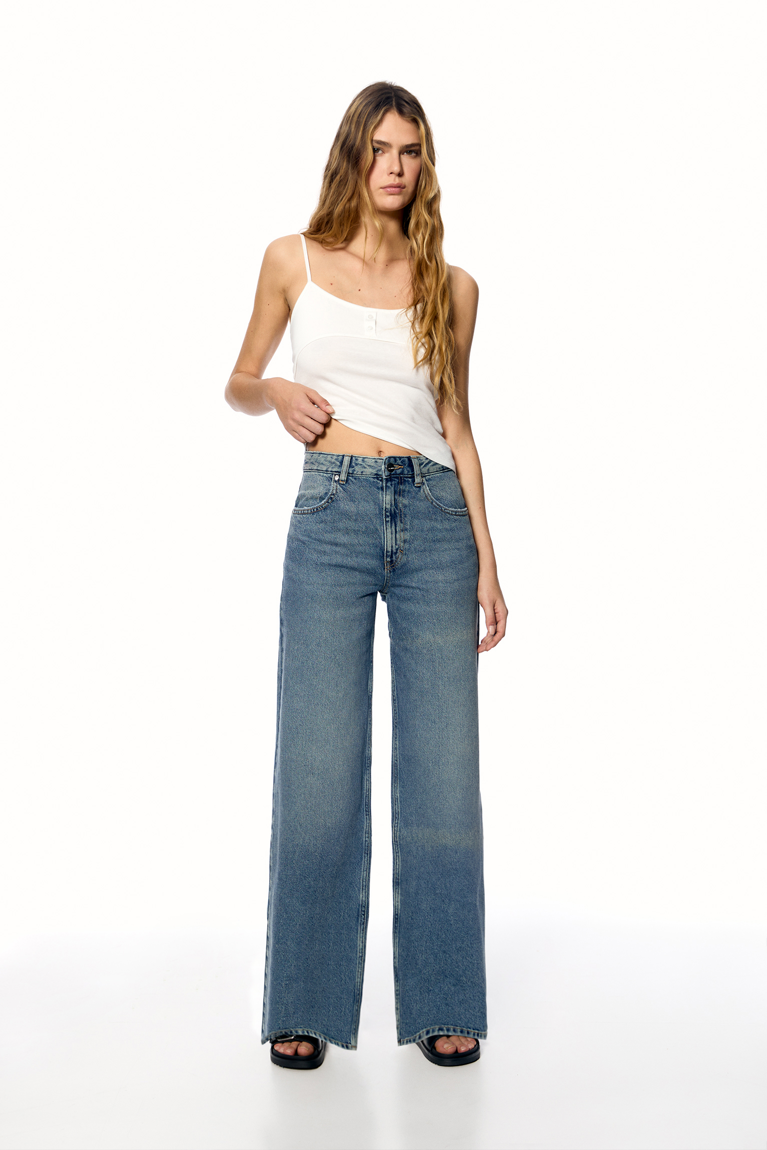 Jeans Wide Leg da Donna | Pull&Bear