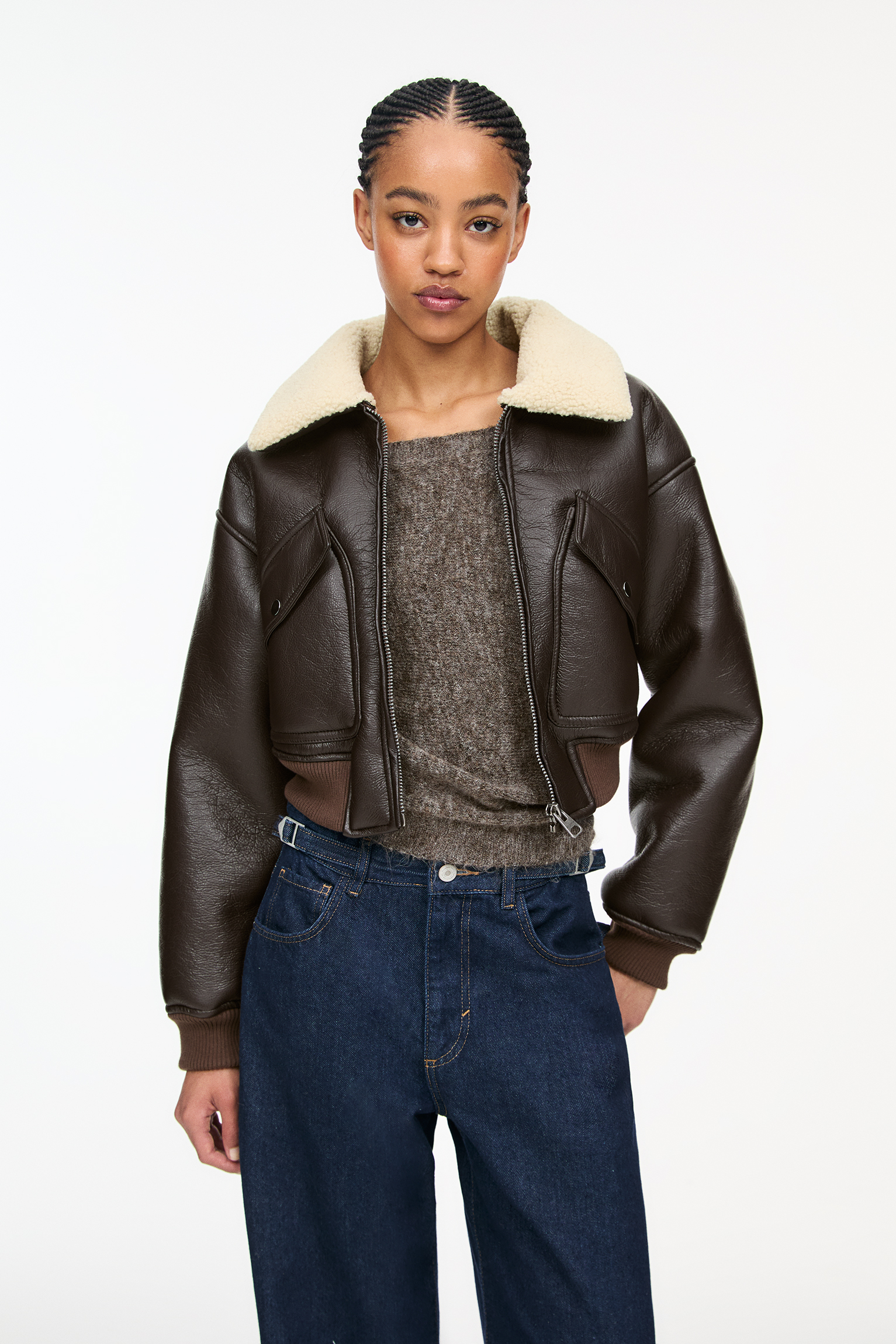 Women’s Double-Faced Coats and Jackets | Pull&Bear