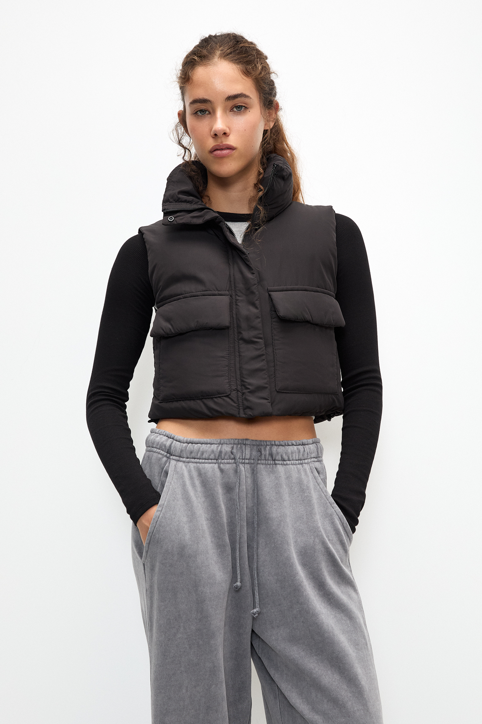 Puffer jackets - Jackets - Collection - Woman - PULL&BEAR Egypt