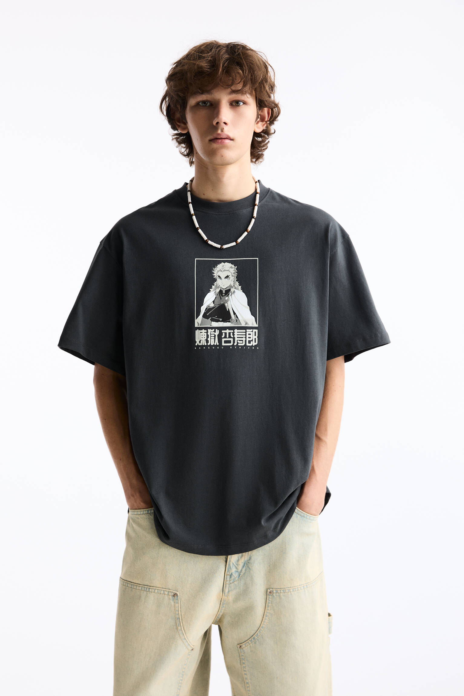 Camiseta Demon Slayer - PULL&BEAR