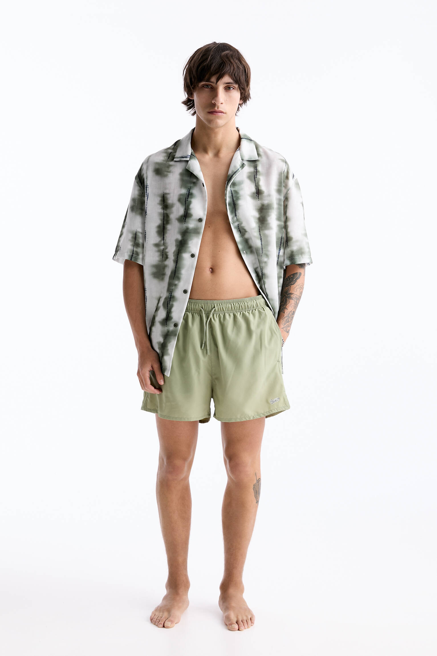 STWD basic swim shorts with drawstring - PULL&BEAR