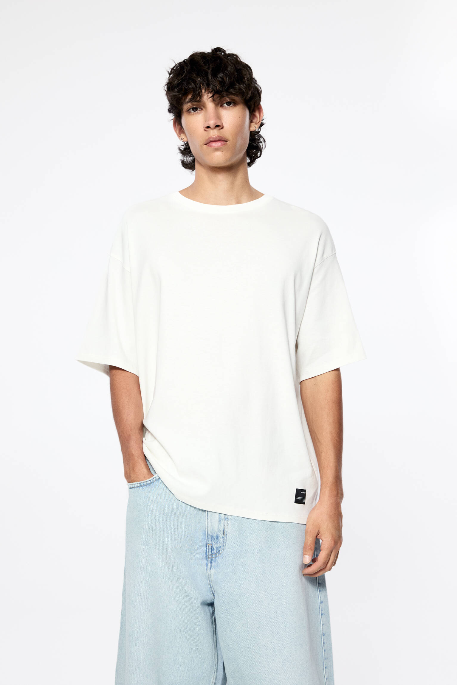 Short sleeve interlock T-shirt - PULL&BEAR