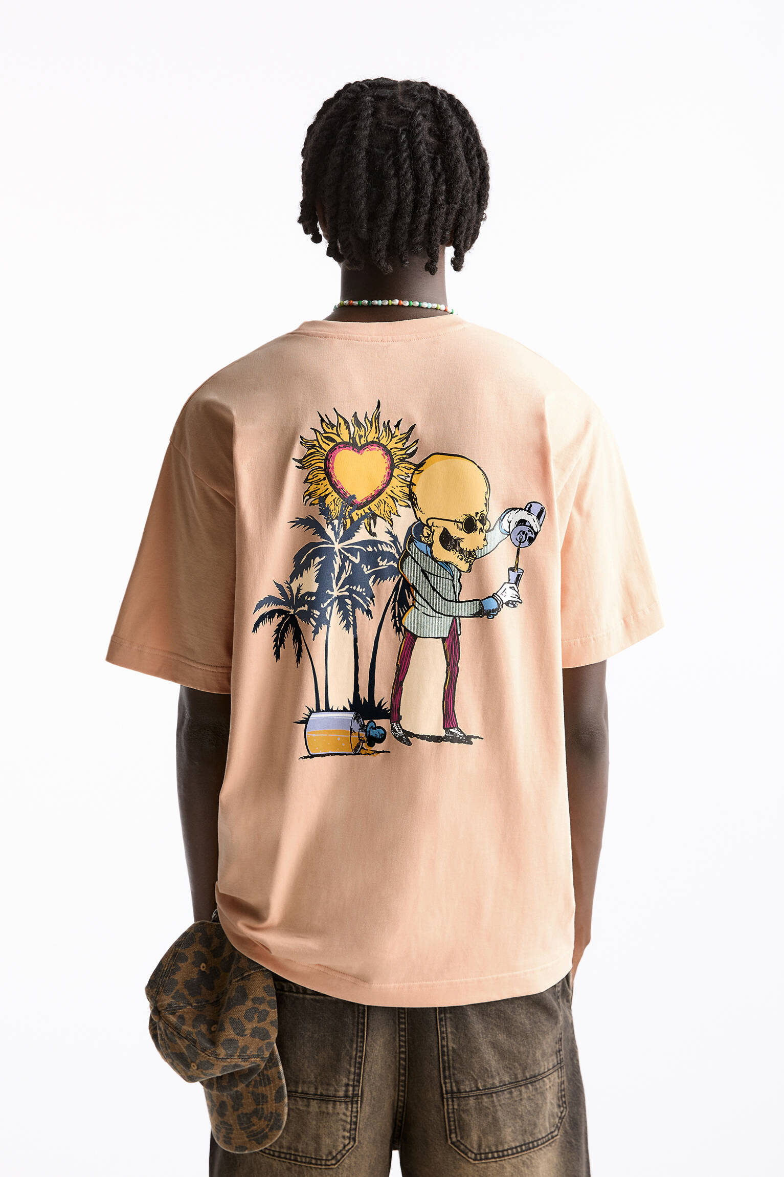 Skull graphic T-shirt - PULL&BEAR