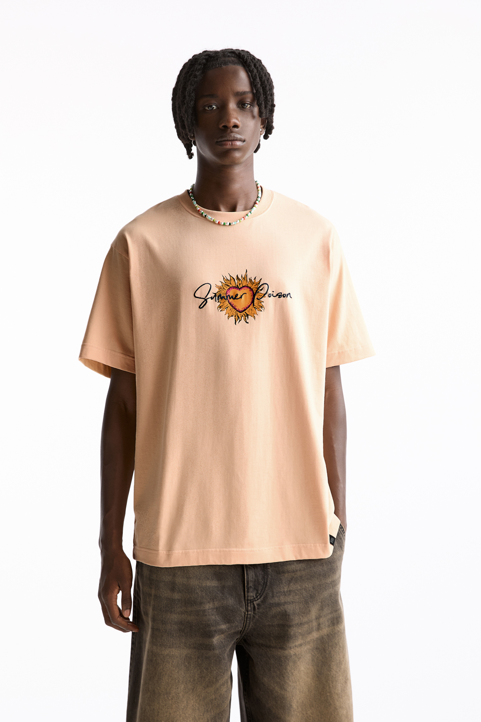 Kaus - Koleksi - Pria - PULL&BEAR Indonesia