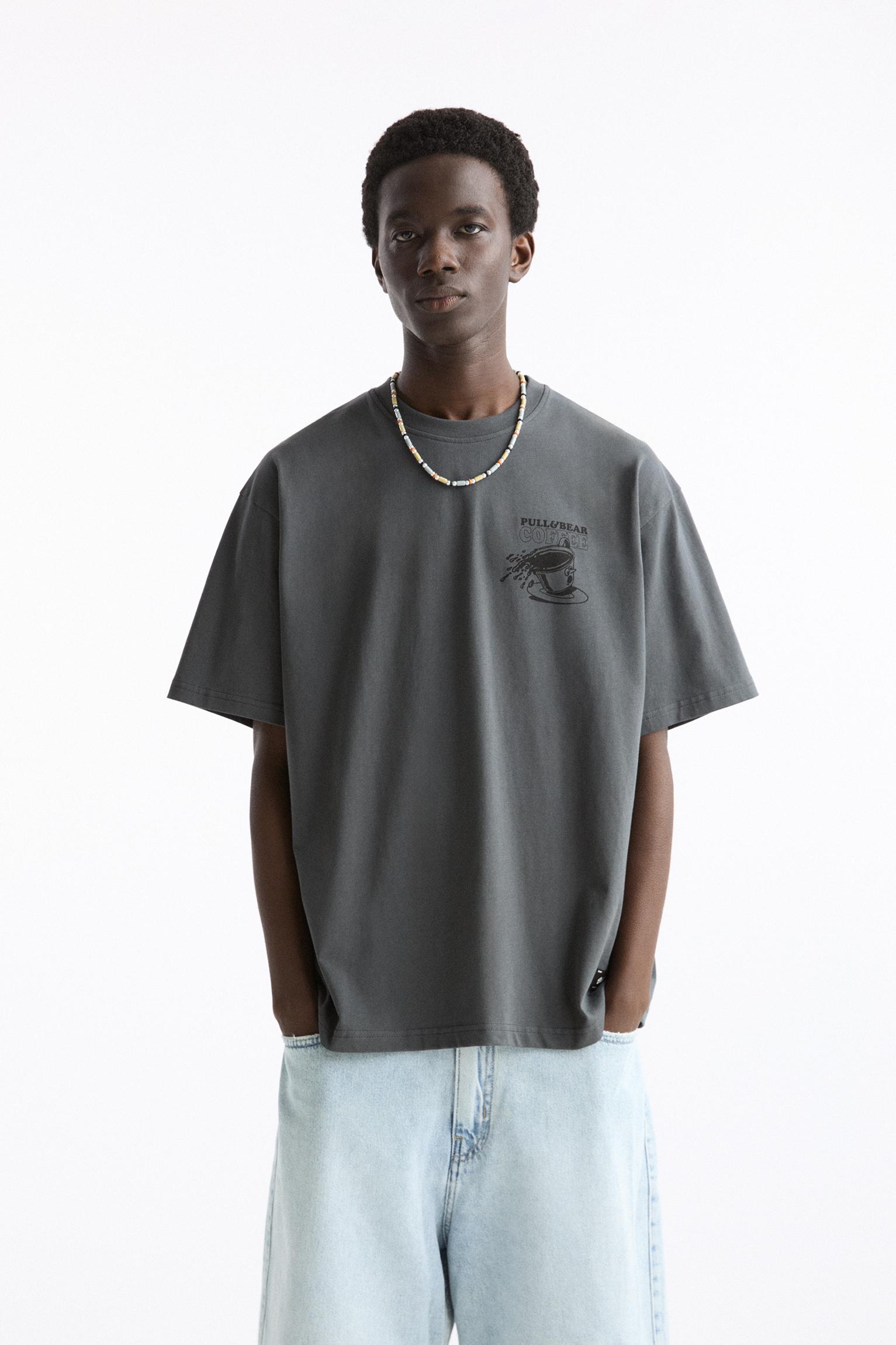 Kaus - Koleksi baru - Pria - PULL&BEAR Indonesia