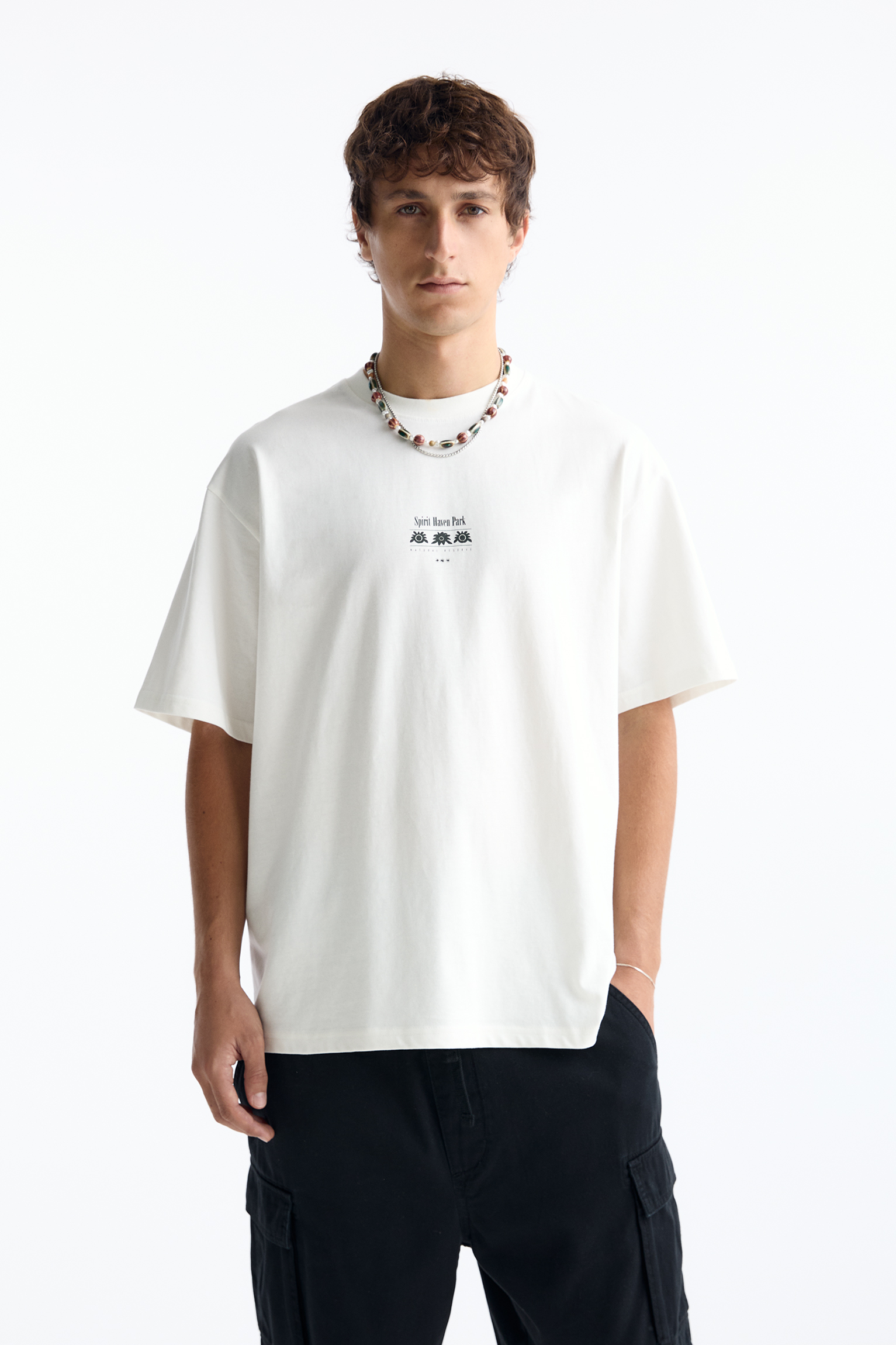 Kaus - Koleksi - Pria - PULL&BEAR Indonesia