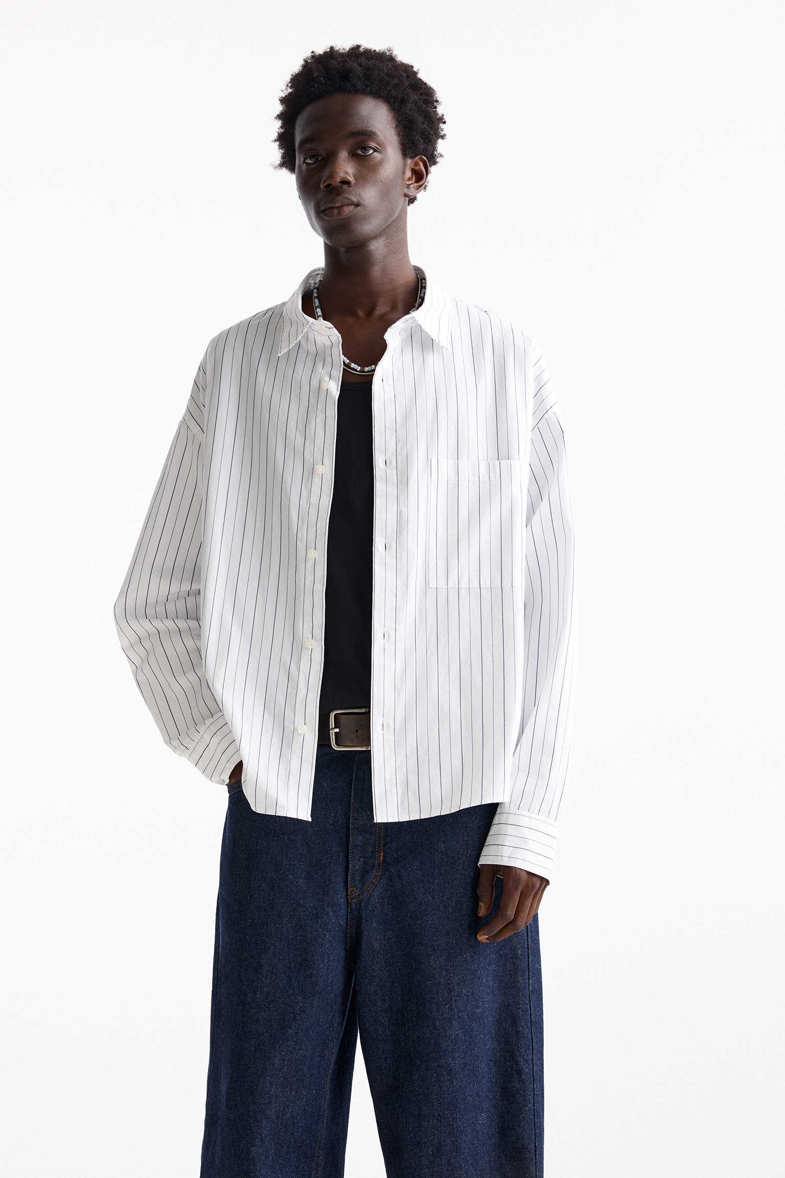 Kemeja - Koleksi - Pria - PULL&BEAR Indonesia