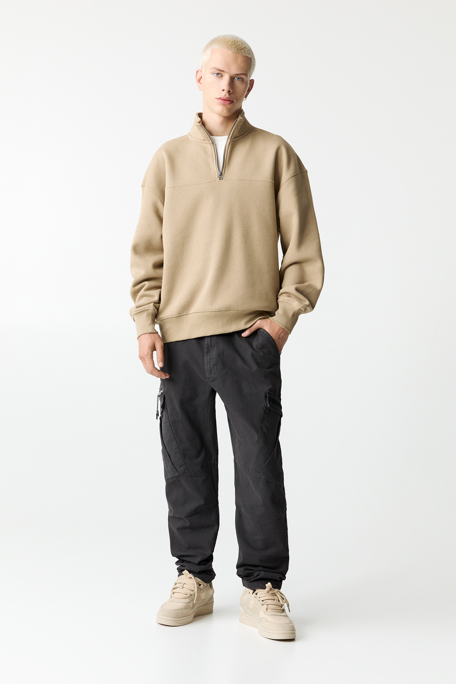 Mens Cargo Trousers | PULL&BEAR