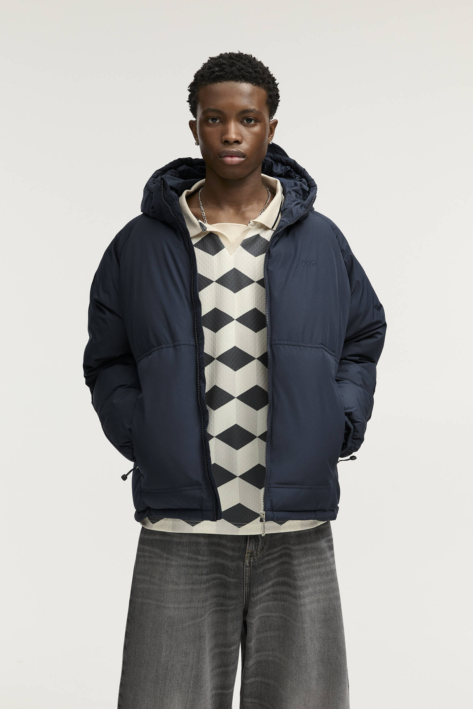 Hooded STWD puffer jacket - PULL&BEAR