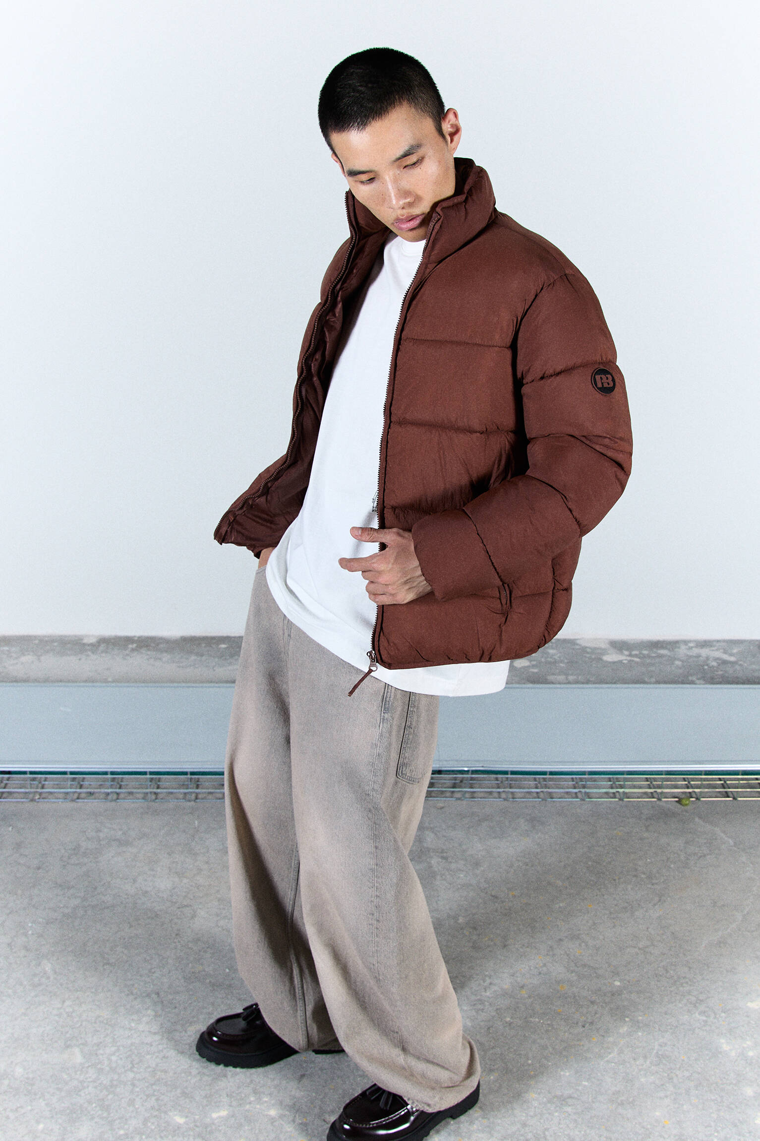 Basic puffer jacket - PULL&BEAR