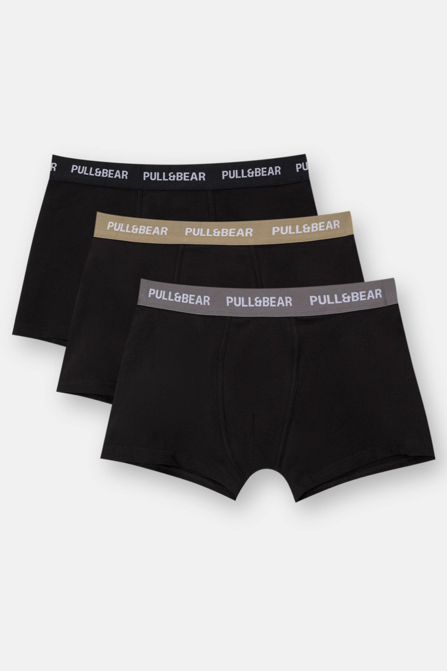 Pack 3 Boxers Logo P B PULL BEAR Pack 3 Boxers Logo P B PULL BEAR