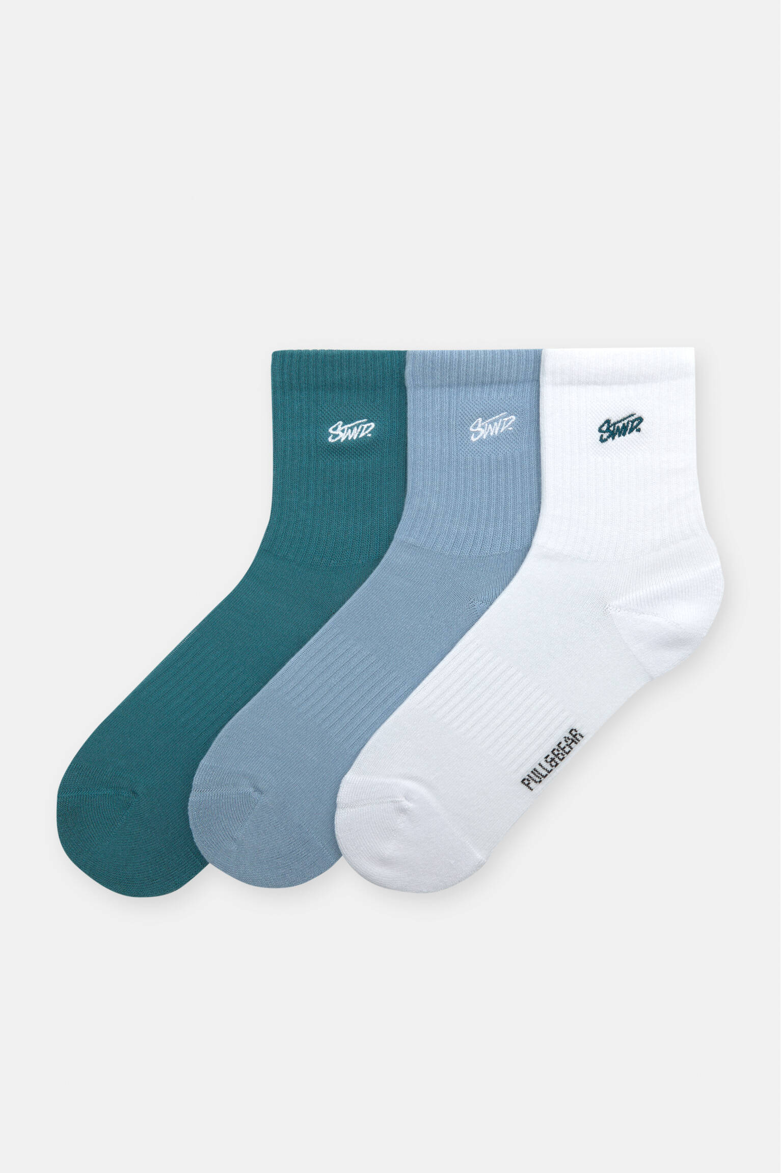 Pack of mid-leg socks with STWD logo - PULL&BEAR