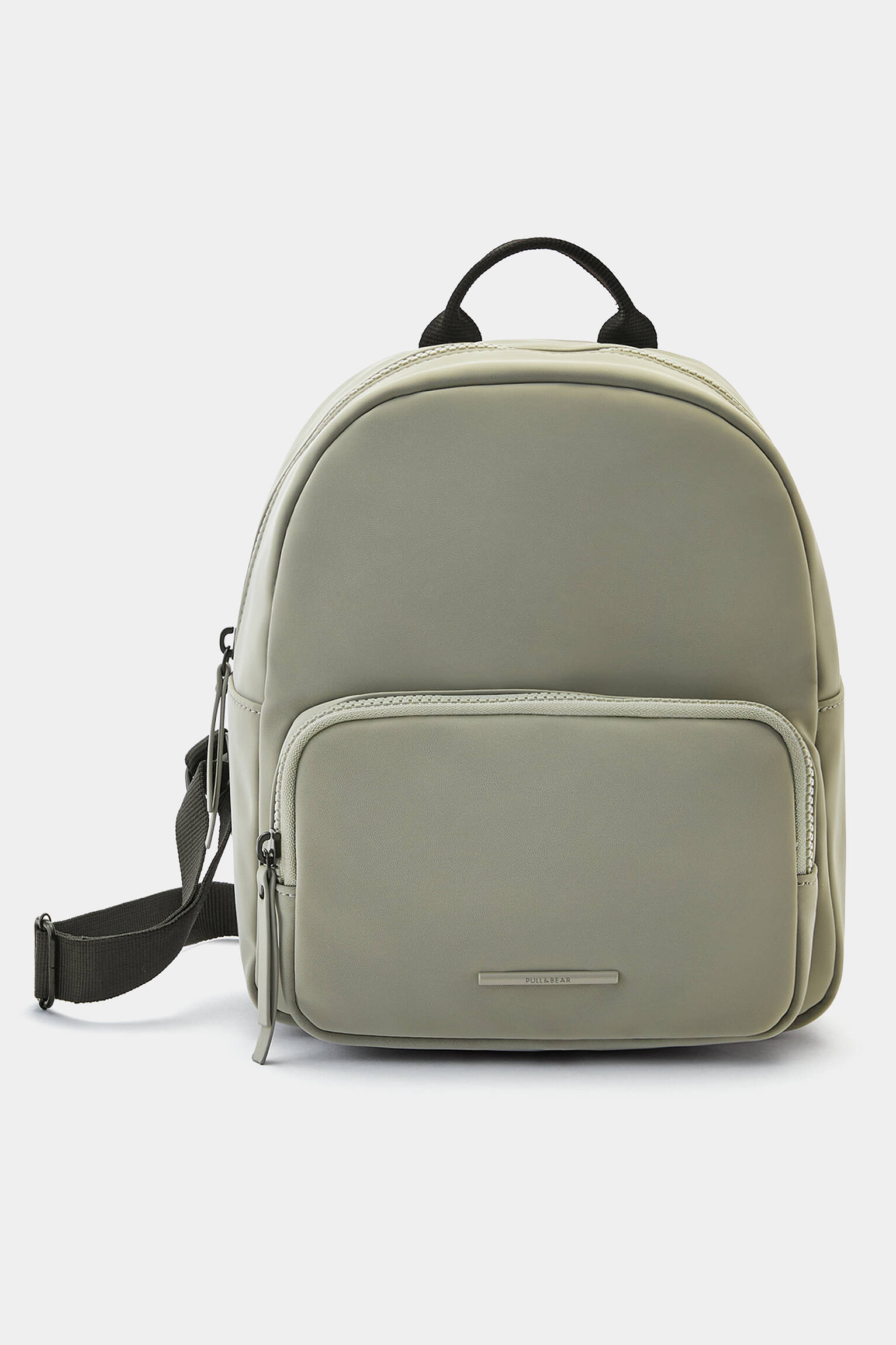 Rubberised backpack - PULL&BEAR