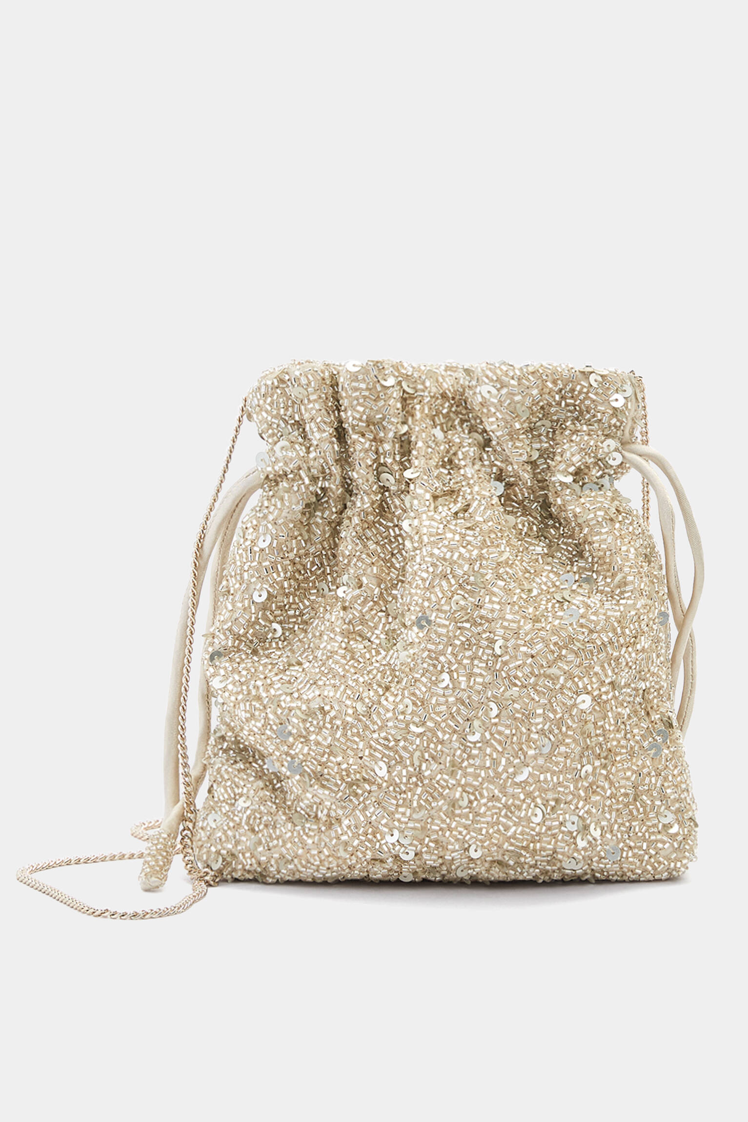 Sequinned bucket bag - PULL&BEAR