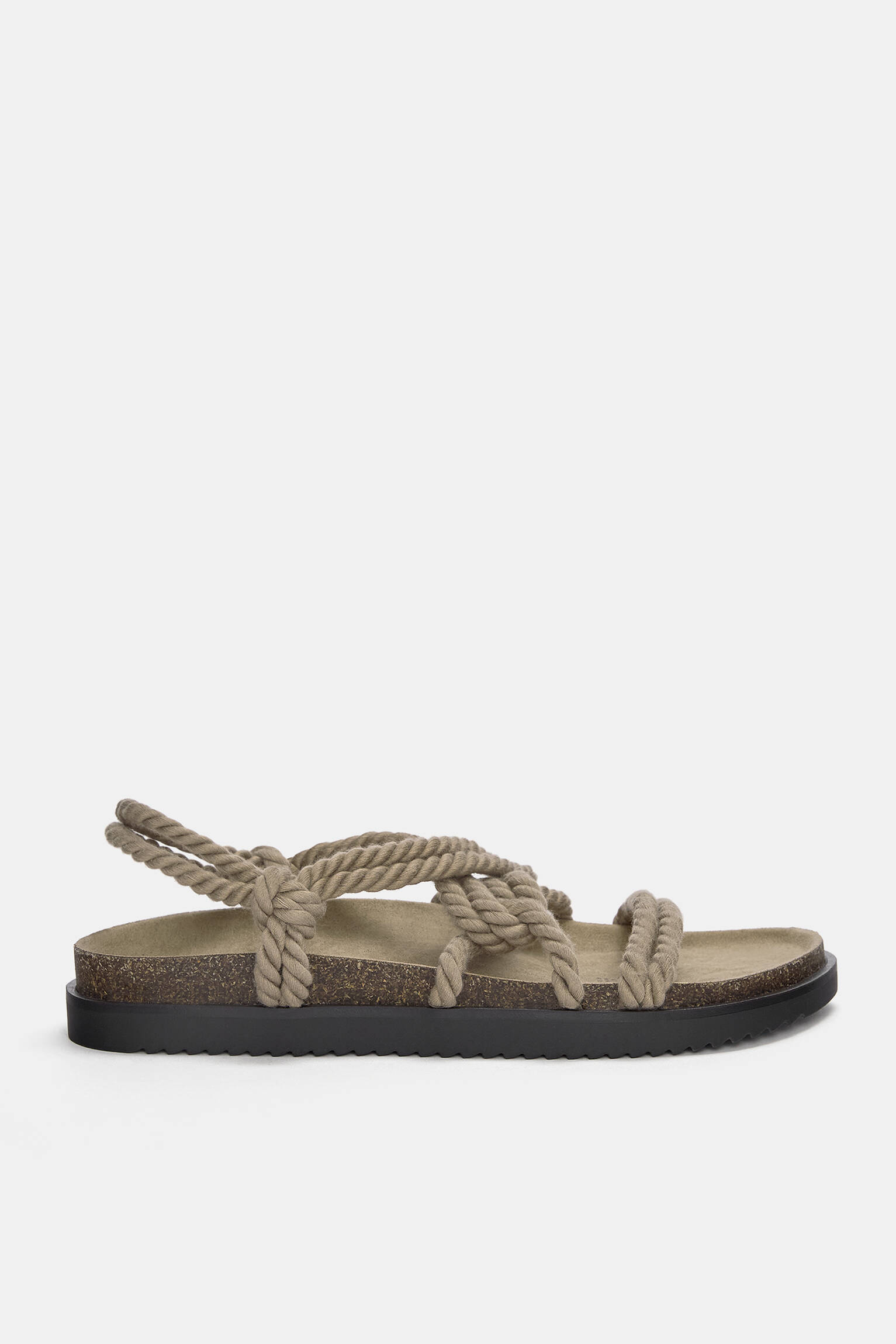 Rope sandals - PULL&BEAR