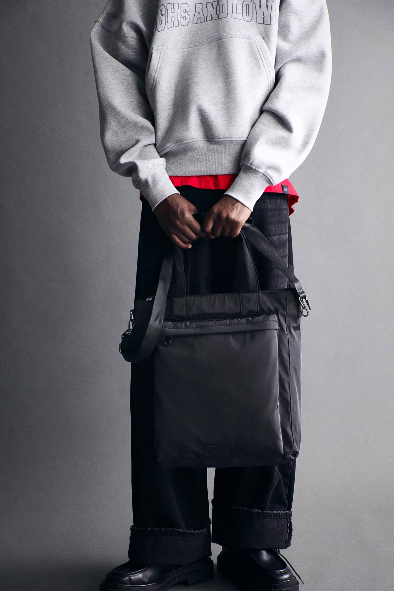 Nylon shopper bag - PULL&BEAR