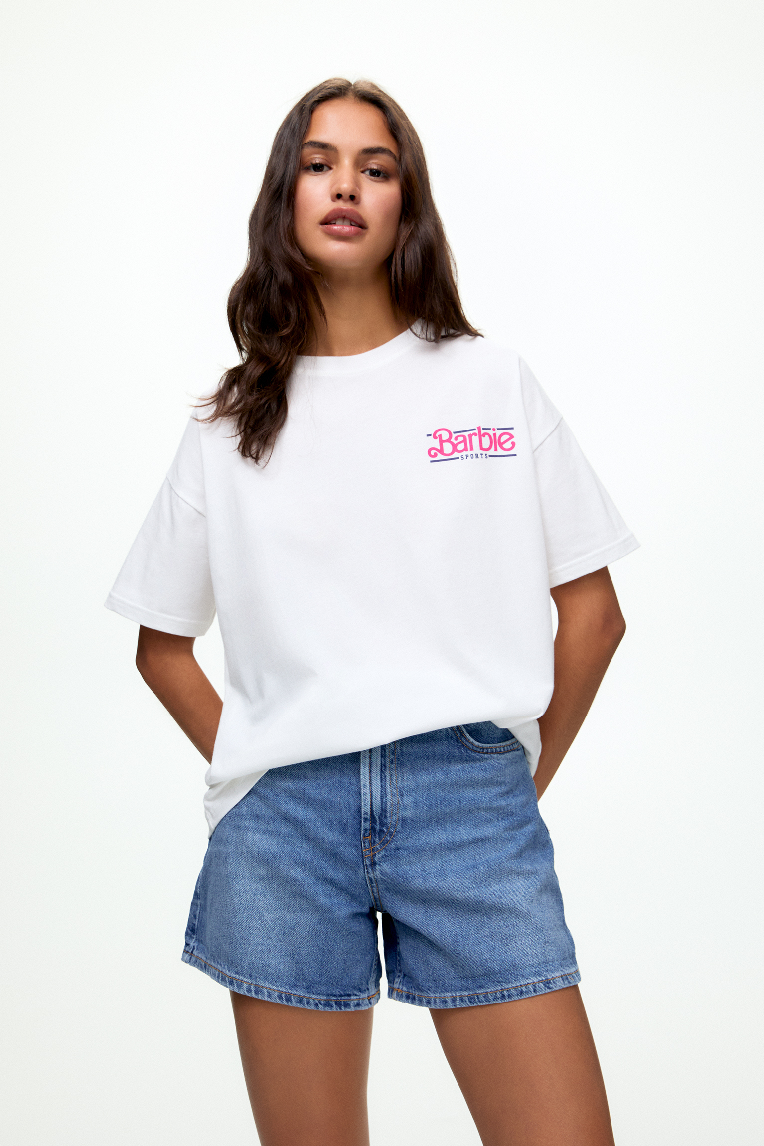 T-shirts - Clothing - Woman - PULL&BEAR United Arab Emirates