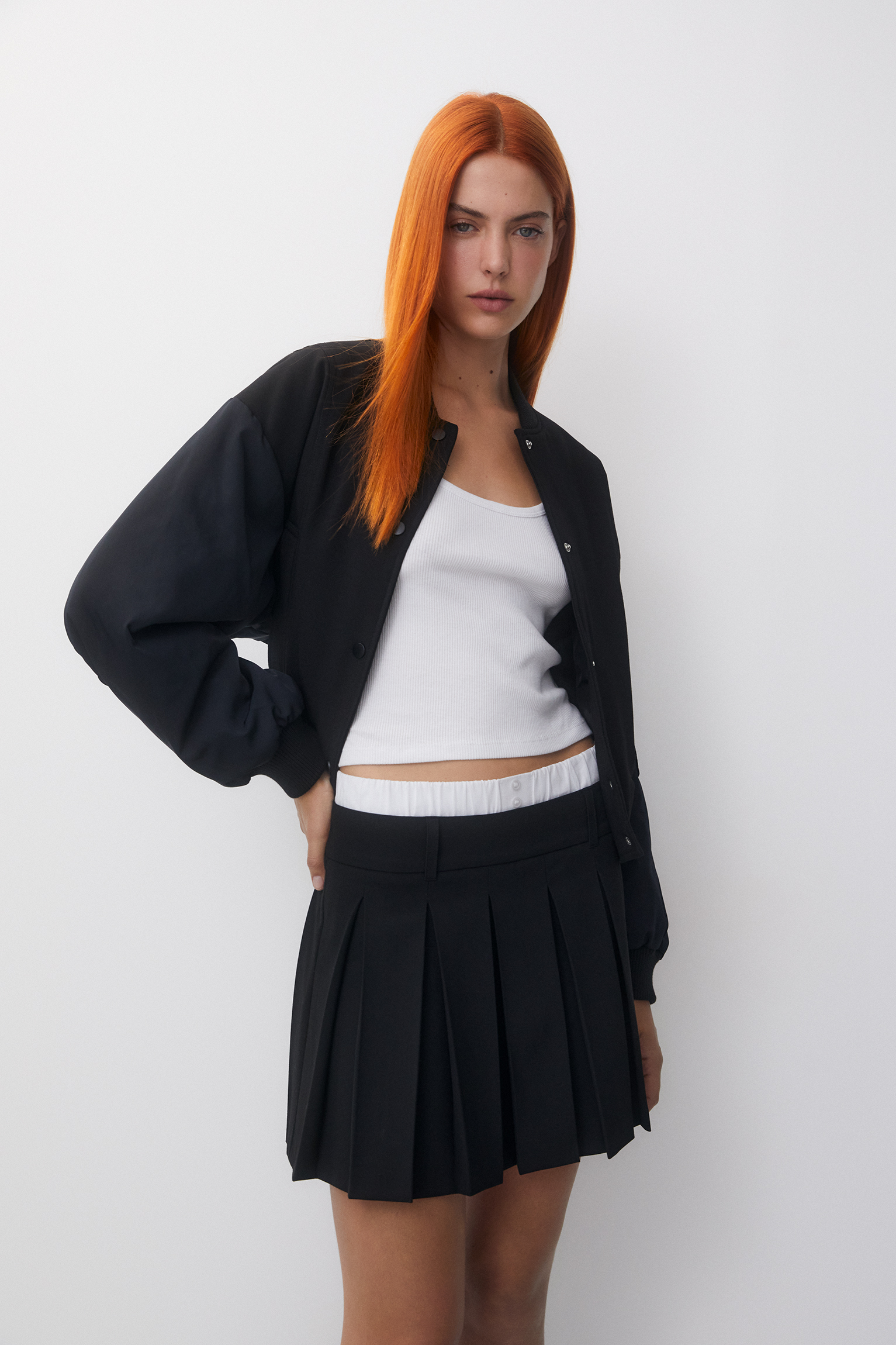 Kadın mini etek modelleri | PULL&BEAR