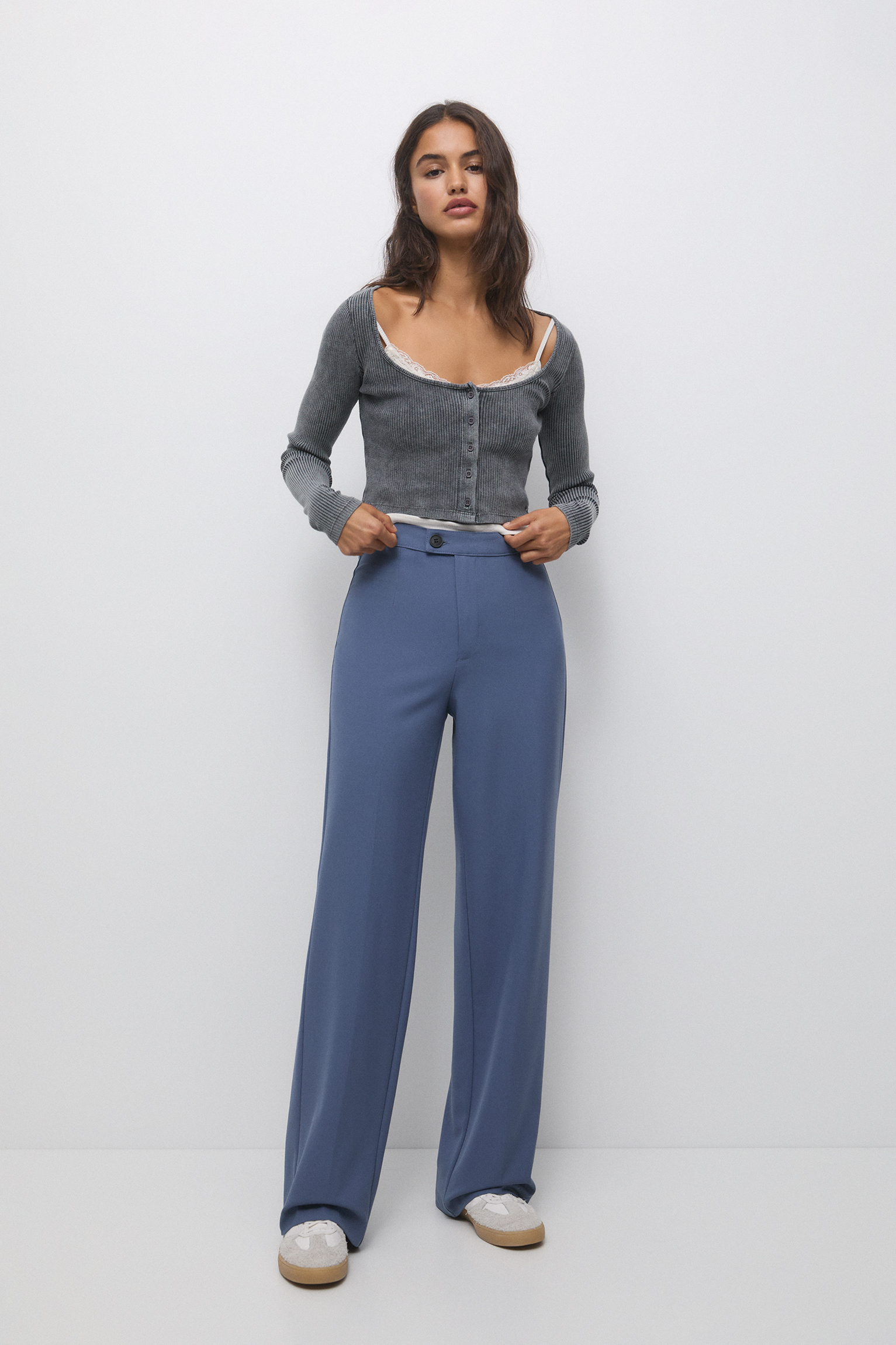 Womens Smart Trousers | Pull&Bear