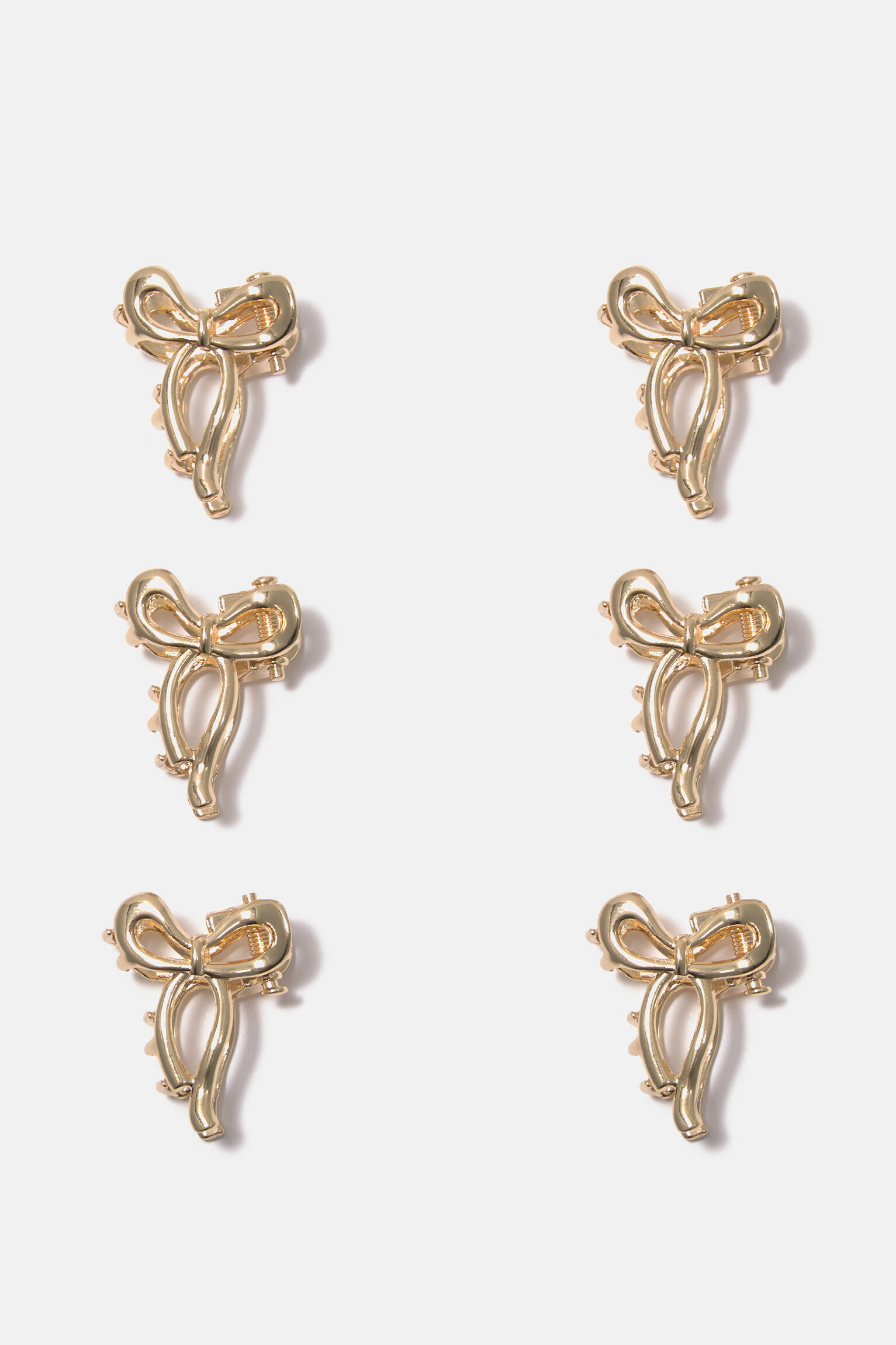 Pack of 6 hair clips with bows - PULL&BEAR