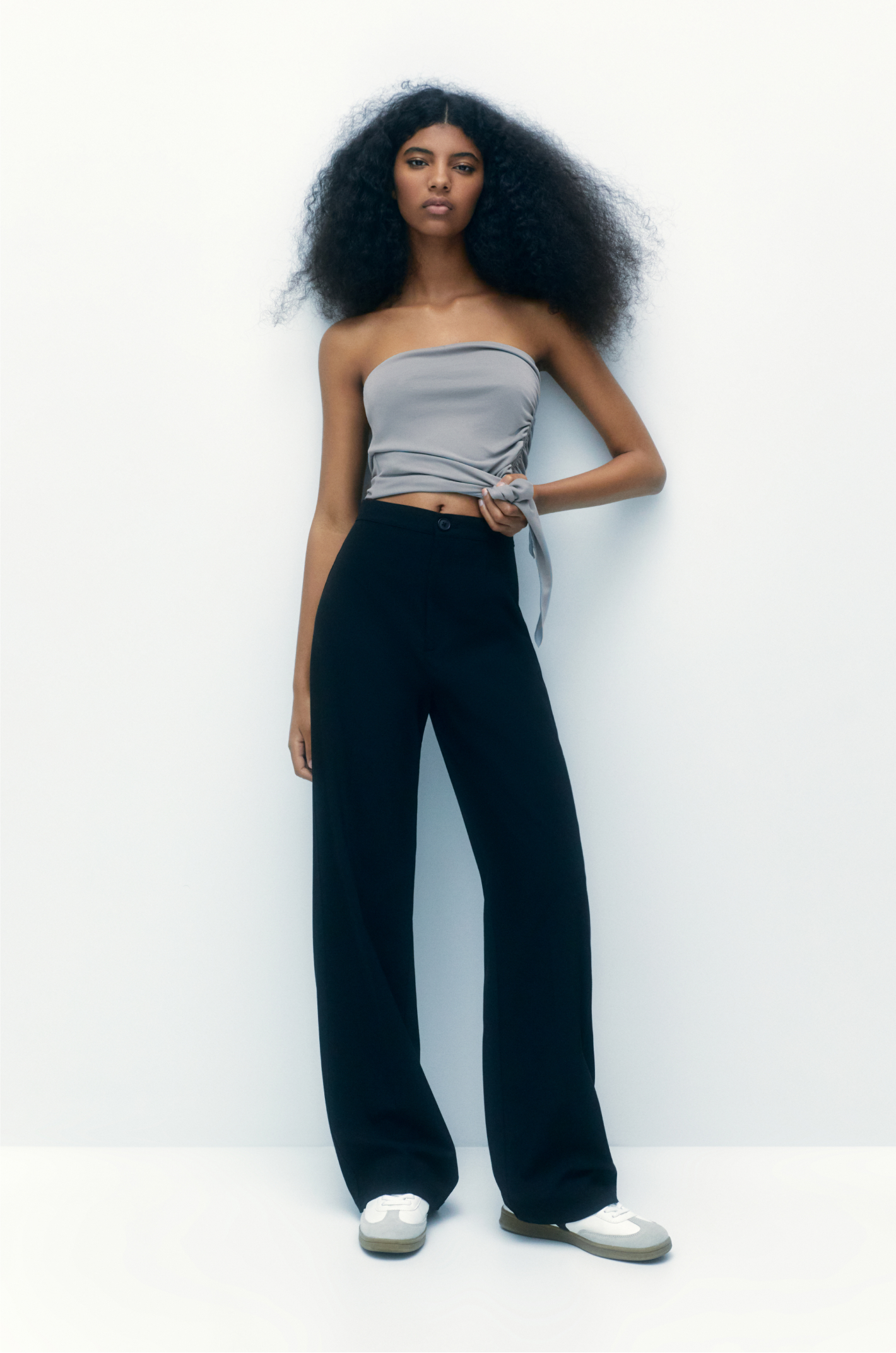 Smart - Trousers - Clothing - Woman - PULL&BEAR Australia