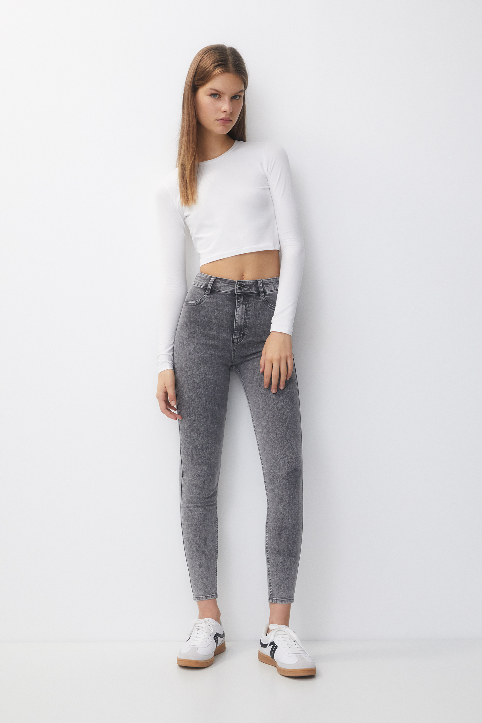 Skinny - Jeans - Ropa - Mujer - PULL&BEAR Guatemala