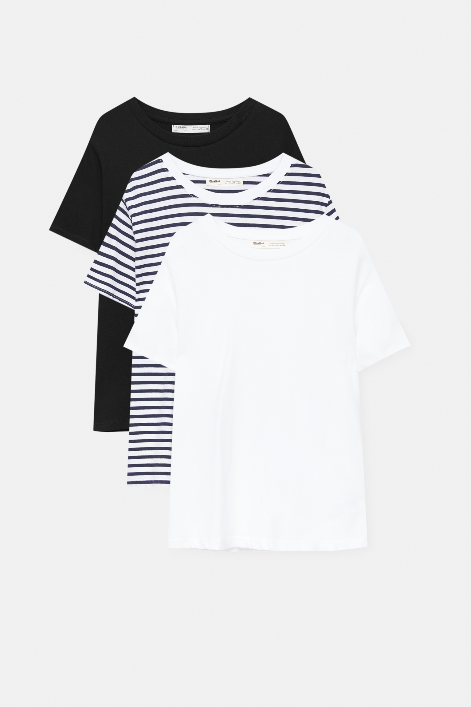Basic - T-shirts - Clothing - Woman - PULL&BEAR United Arab Emirates