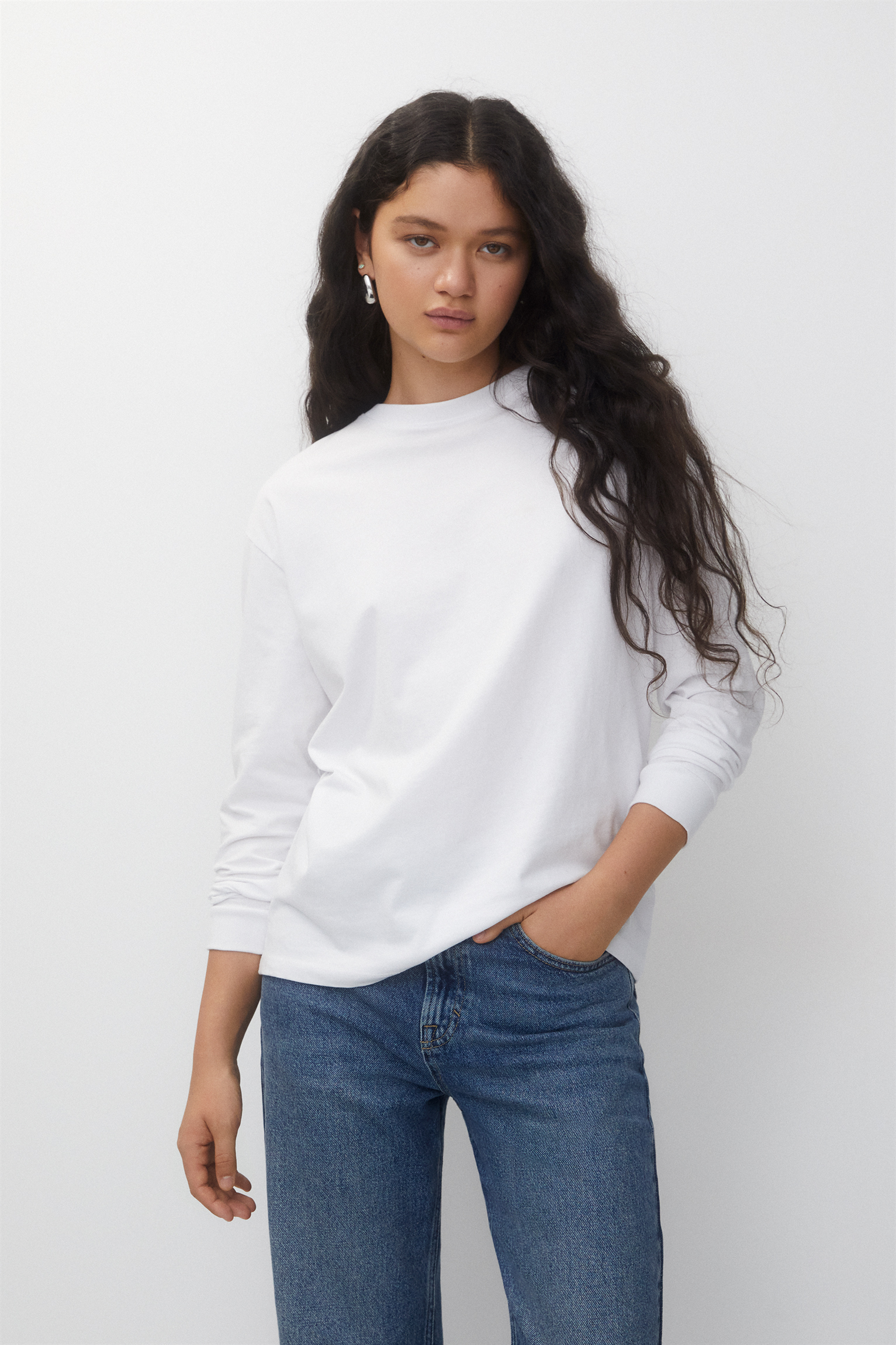 Women’s Long Sleeve Tops | PULL&BEAR