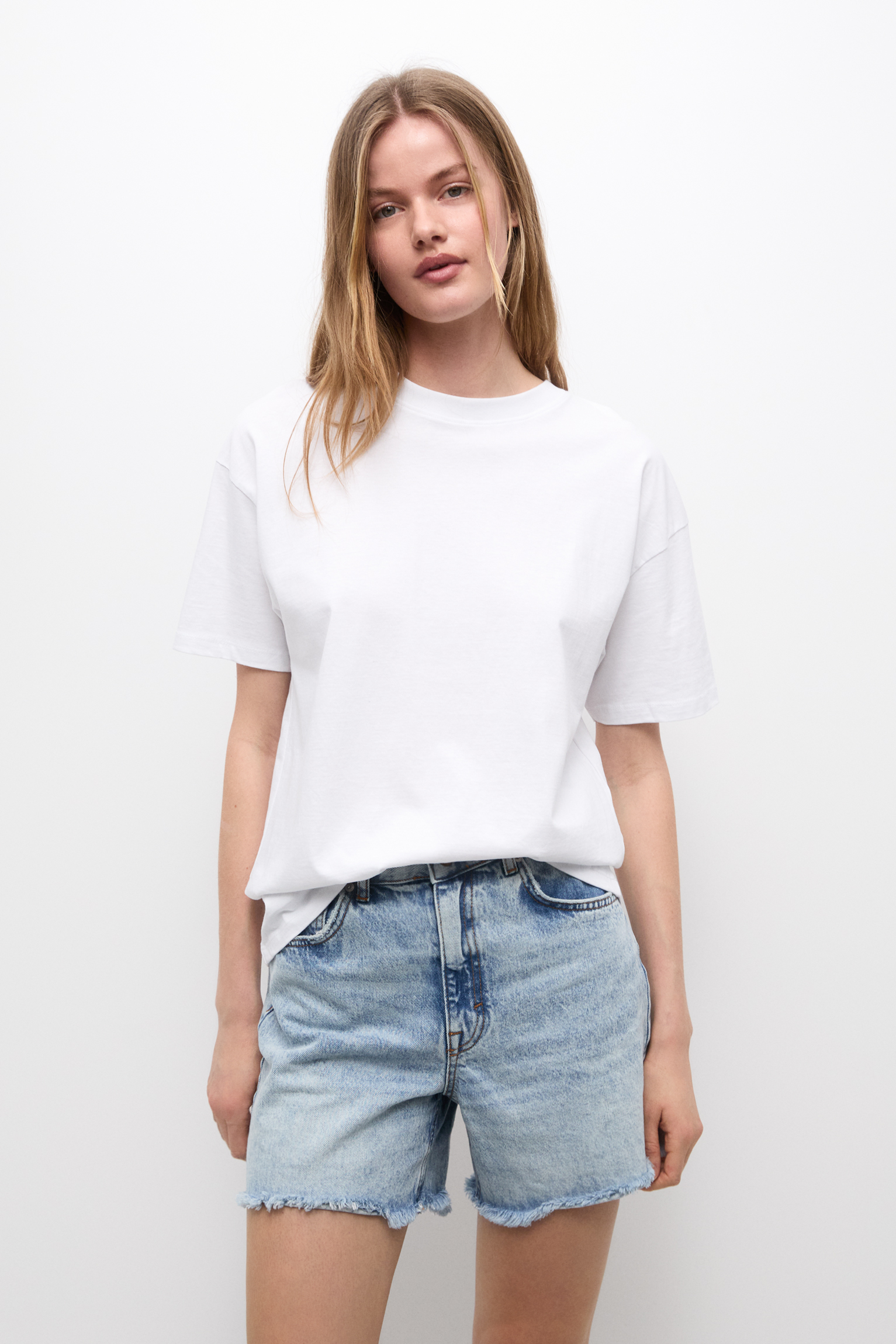 Playeras oversize para mujer | PULL&BEAR
