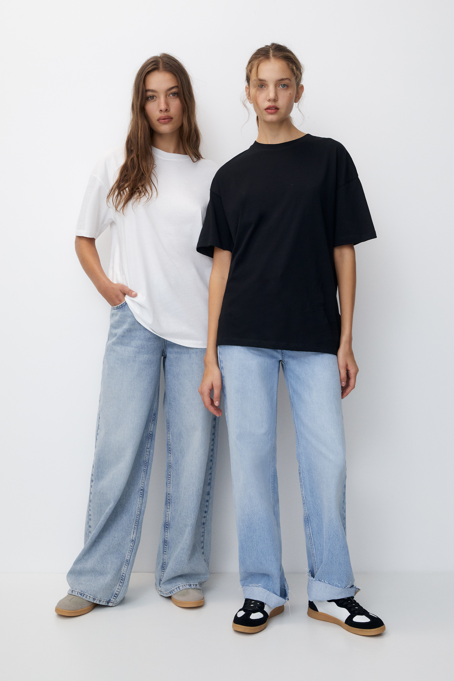 Playeras oversize para mujer | PULL&BEAR