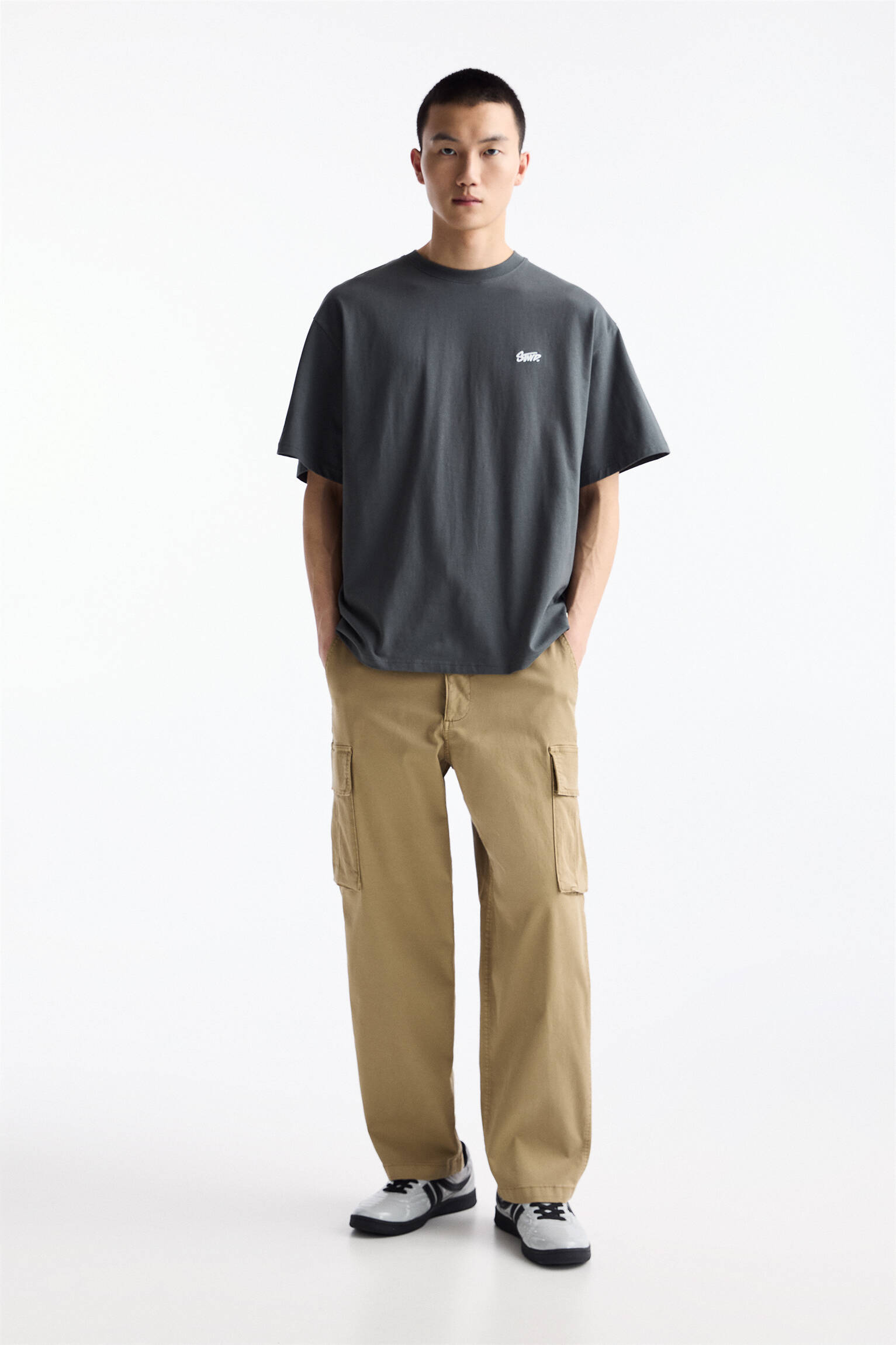 P&B Black Label cargo trousers - PULL&BEAR