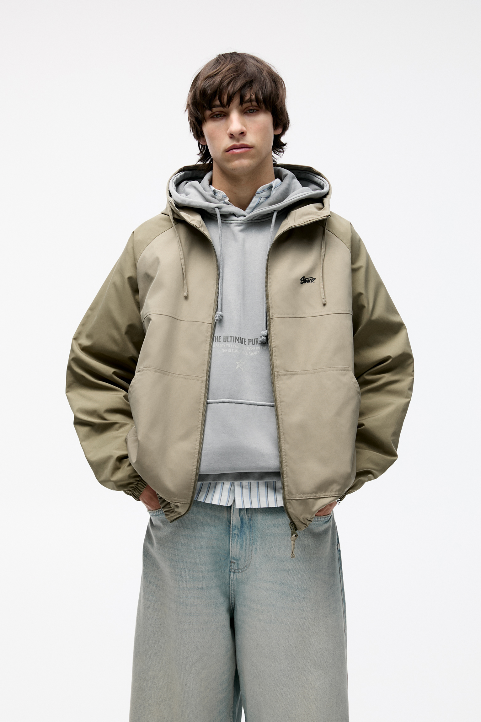 Raincoats - Jackets - Clothing - Man - PULL&BEAR Singapore