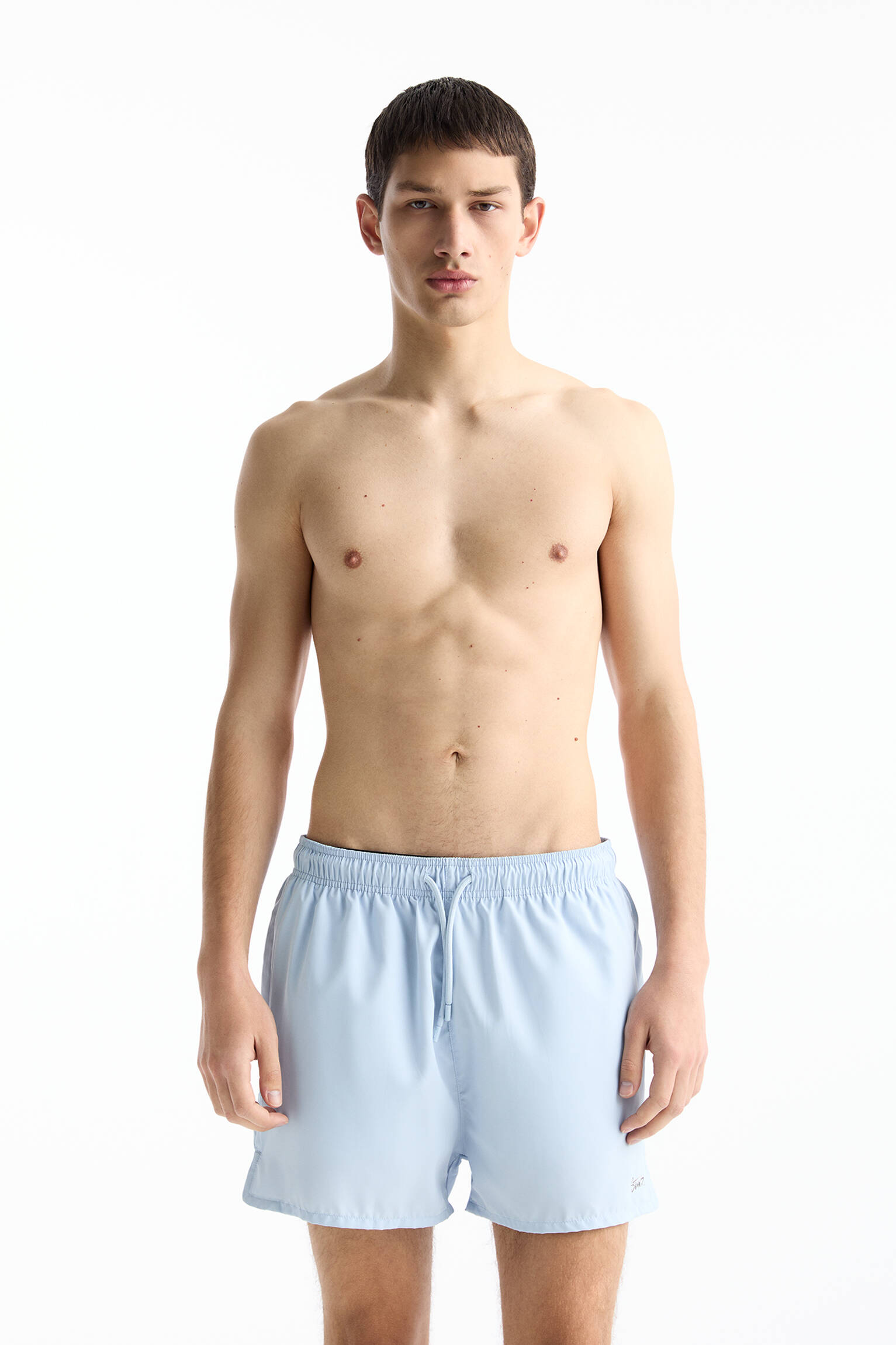 2-pack of basic STWD swim shorts - PULL&BEAR