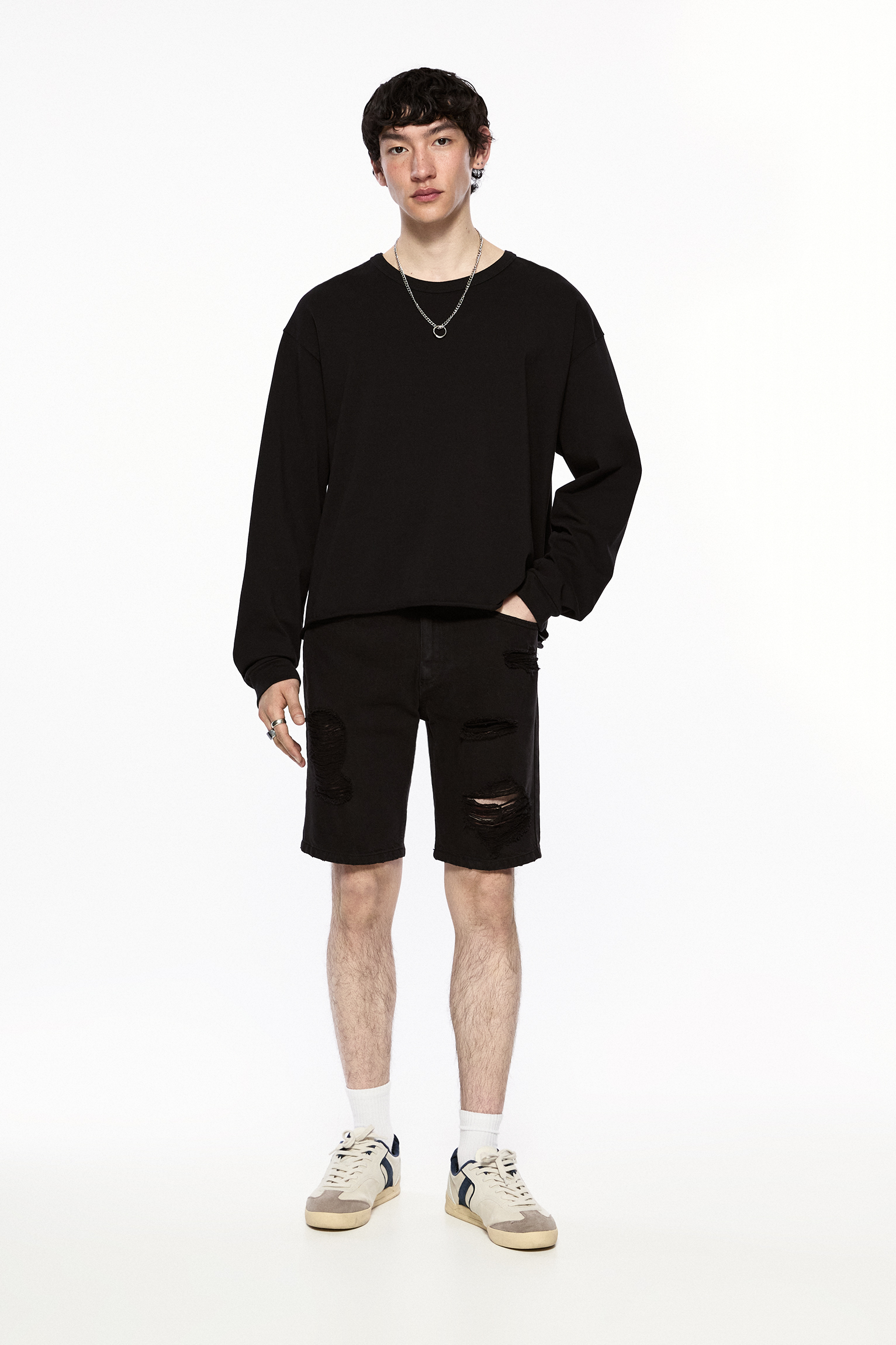 Men’s Denim Shorts | Pull&Bear