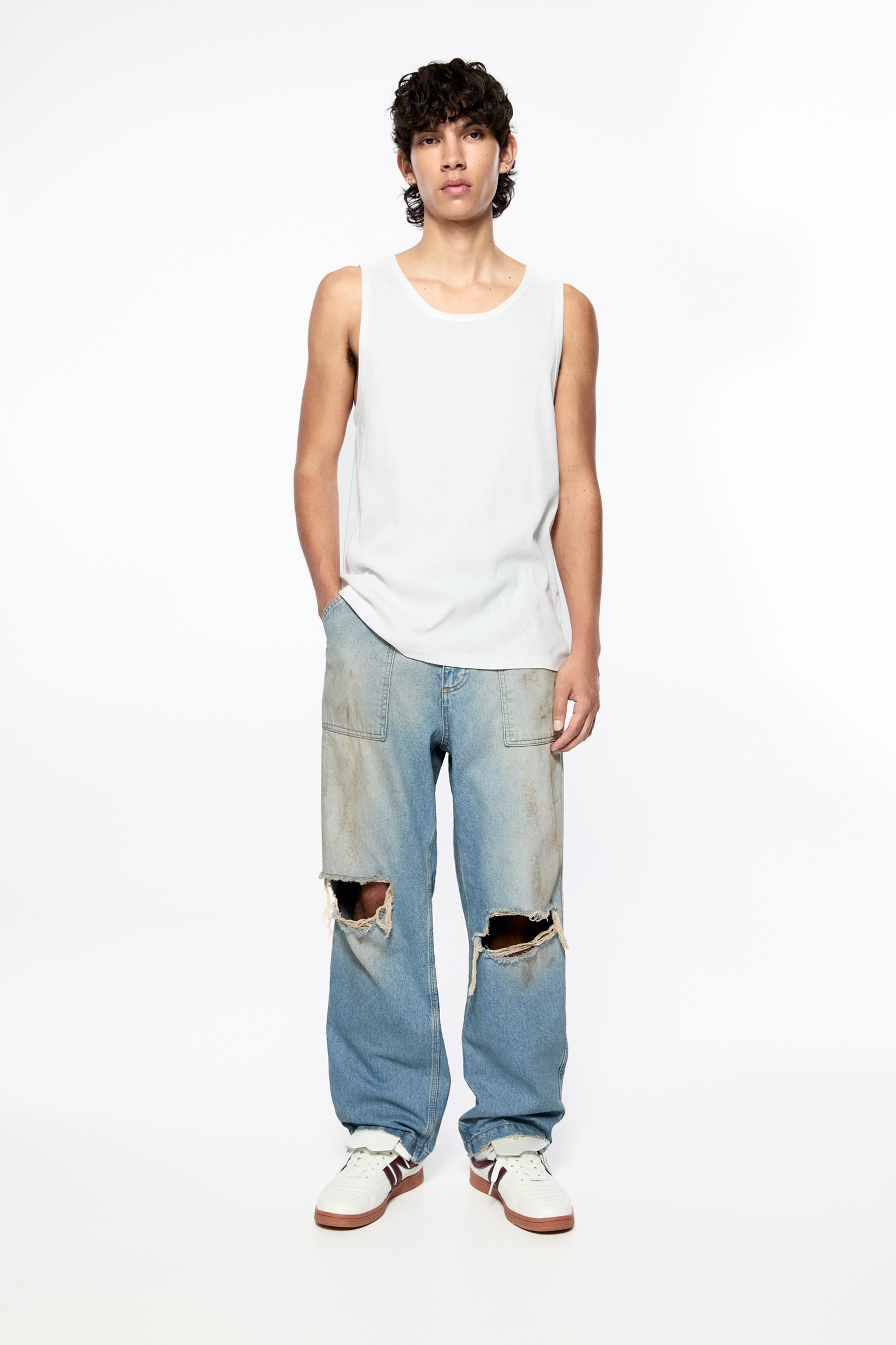 Men's Baggy Jeans | PULL&BEAR