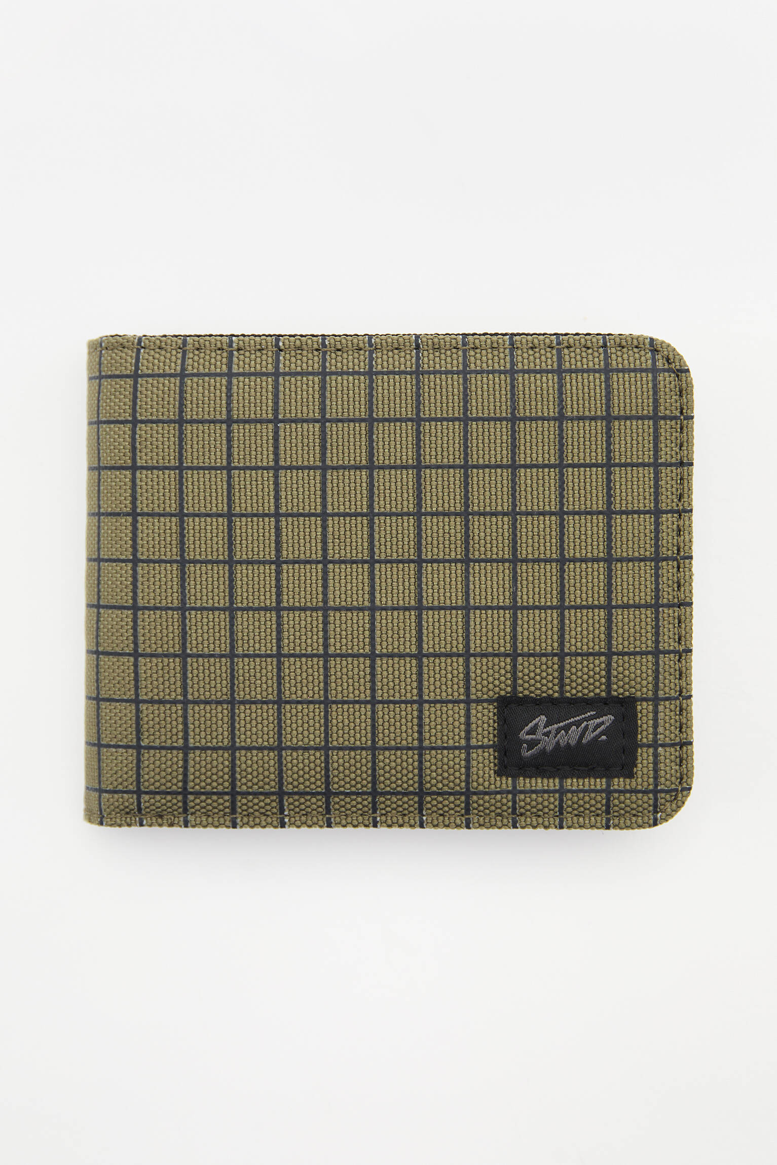 Check canvas STWD wallet - PULL&BEAR